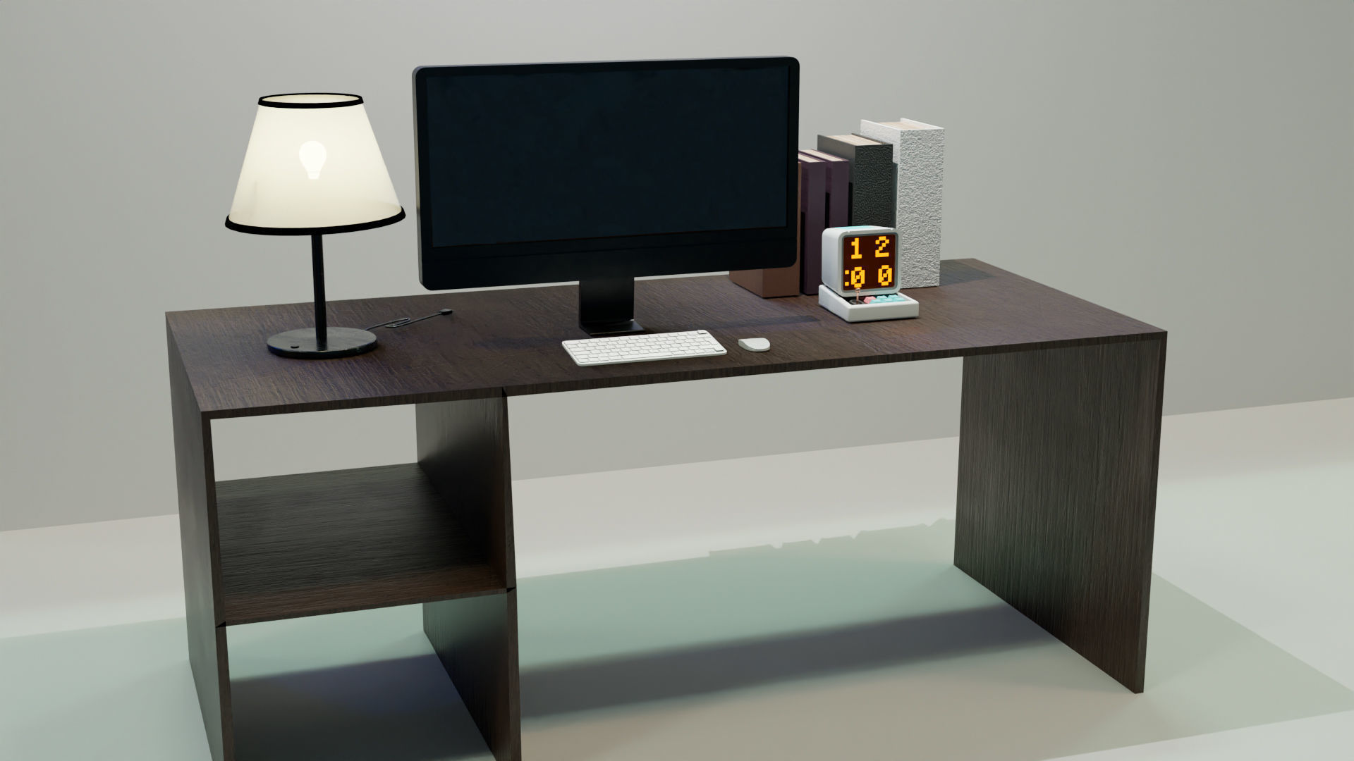 Desktop Setup Asset Pack 3D model | CGTrader
