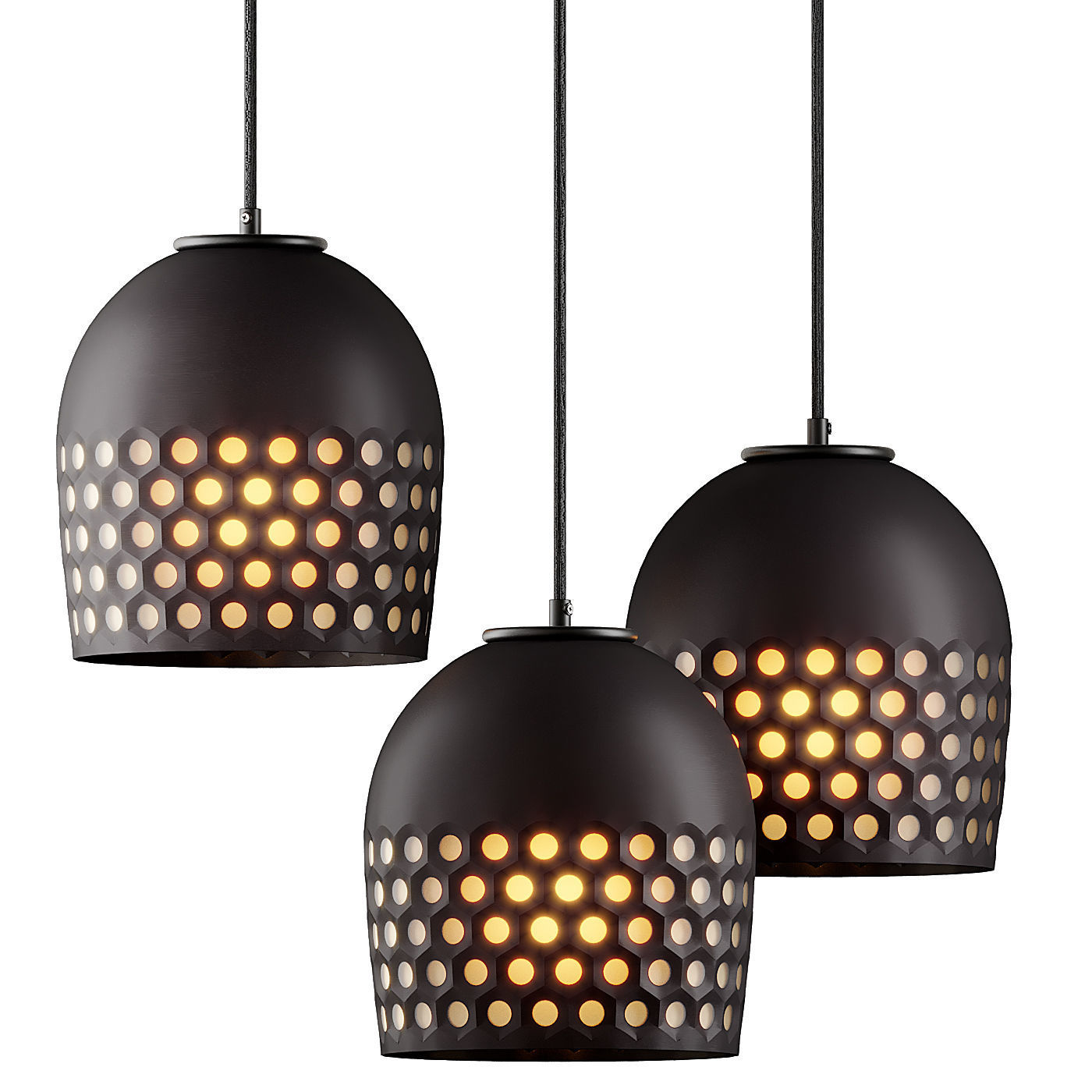 SUN SPOT GLASS PENDANT from Richmond 3D model | CGTrader