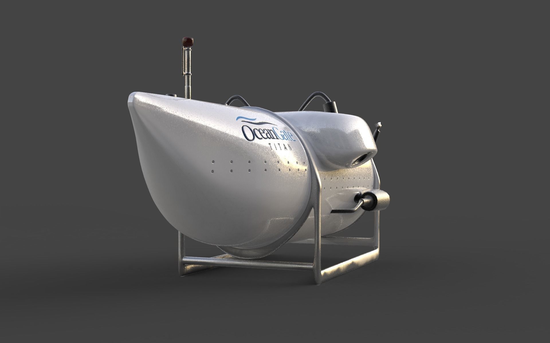 Titan Ocean Gate 3D Model free 3D model | CGTrader