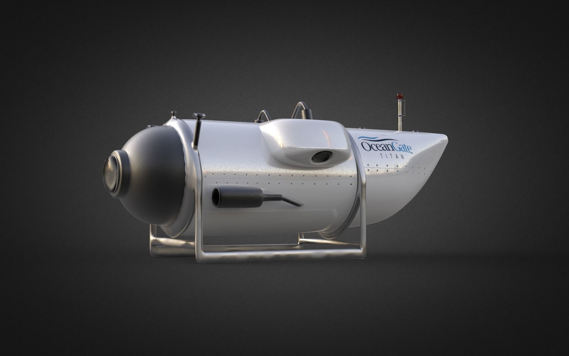 Titan Ocean Gate 3D Model free 3D model | CGTrader