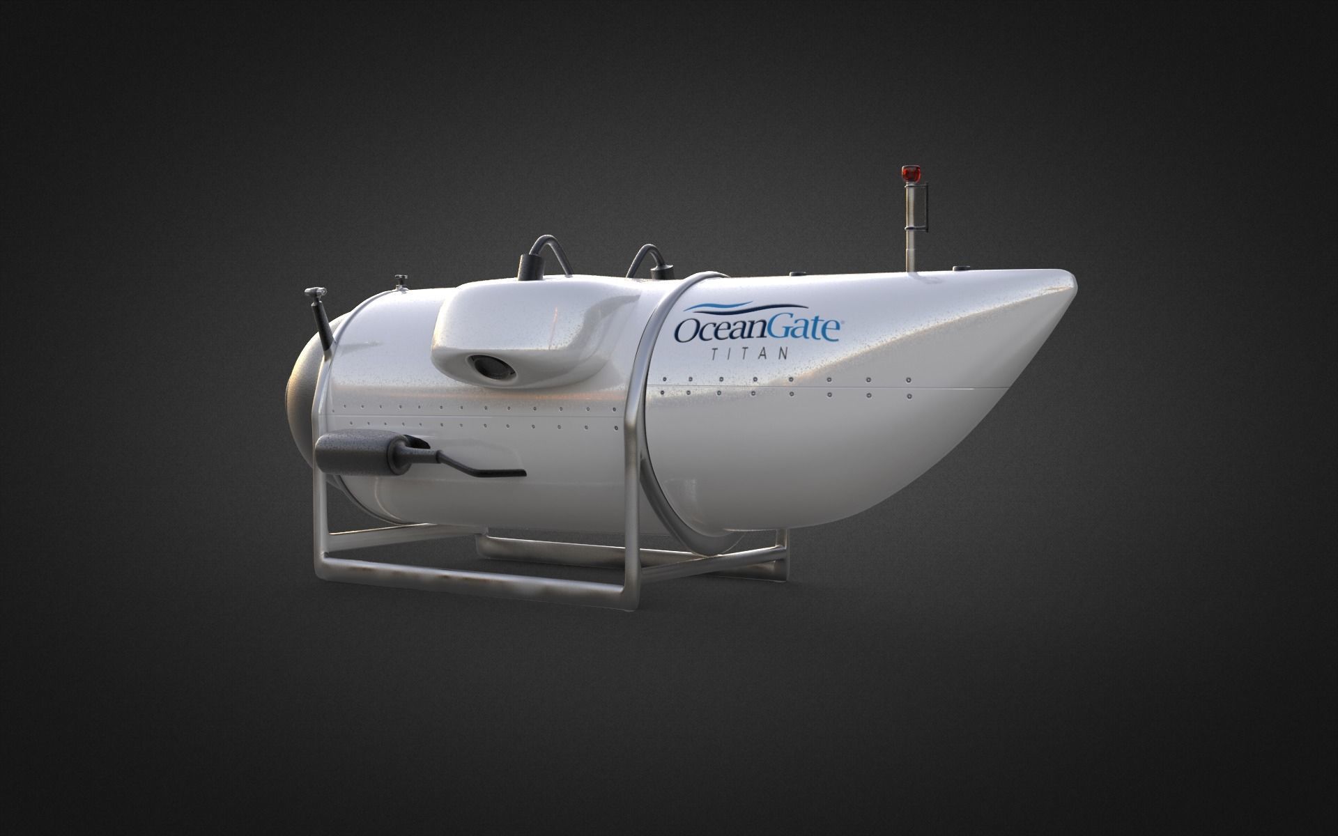 Titan Ocean Gate 3D Model free 3D model | CGTrader