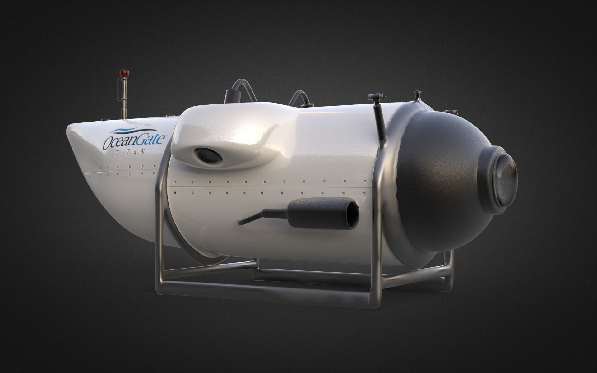 Titan Ocean Gate 3D Model free 3D model | CGTrader