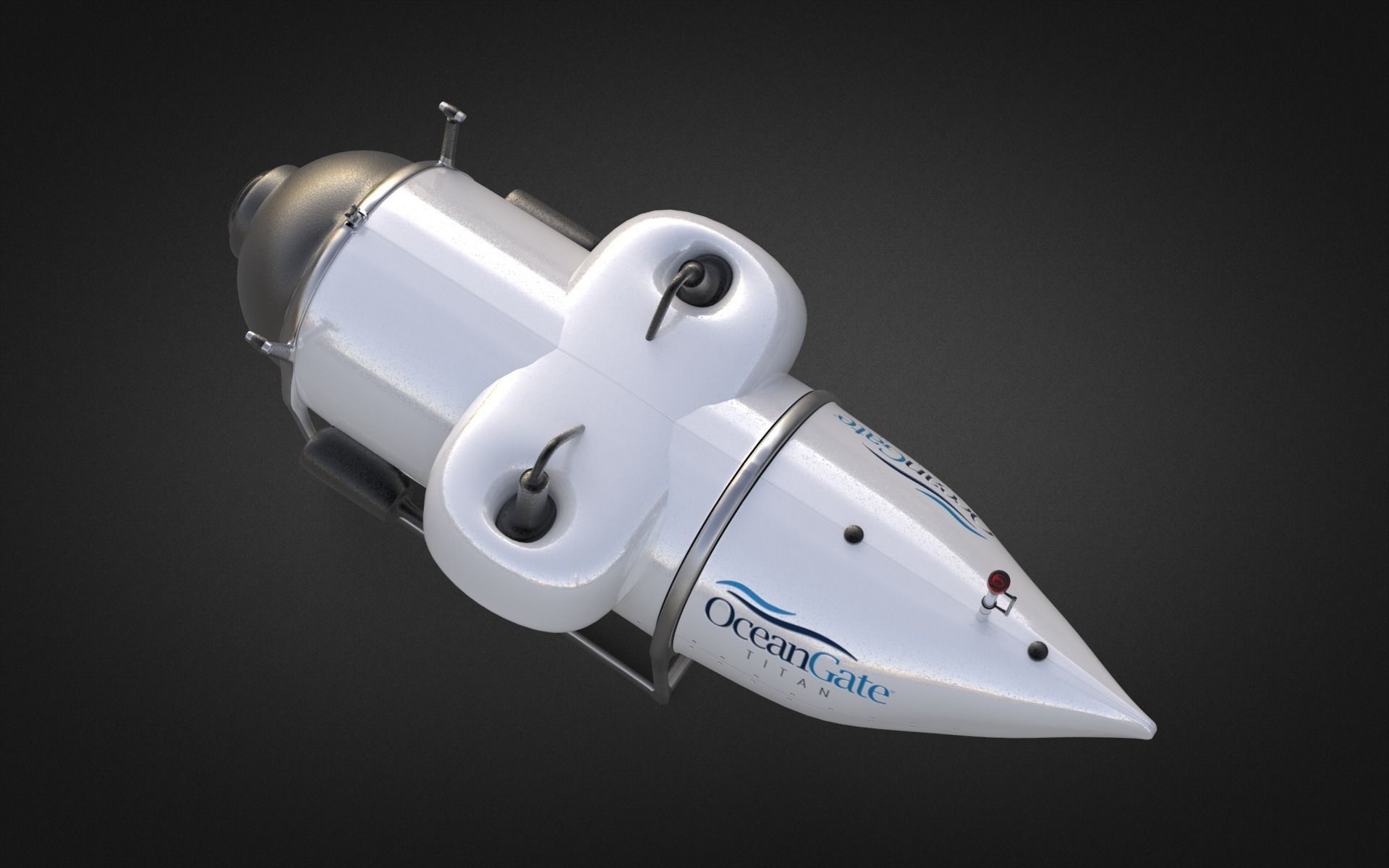 Titan Ocean Gate 3D Model free 3D model | CGTrader
