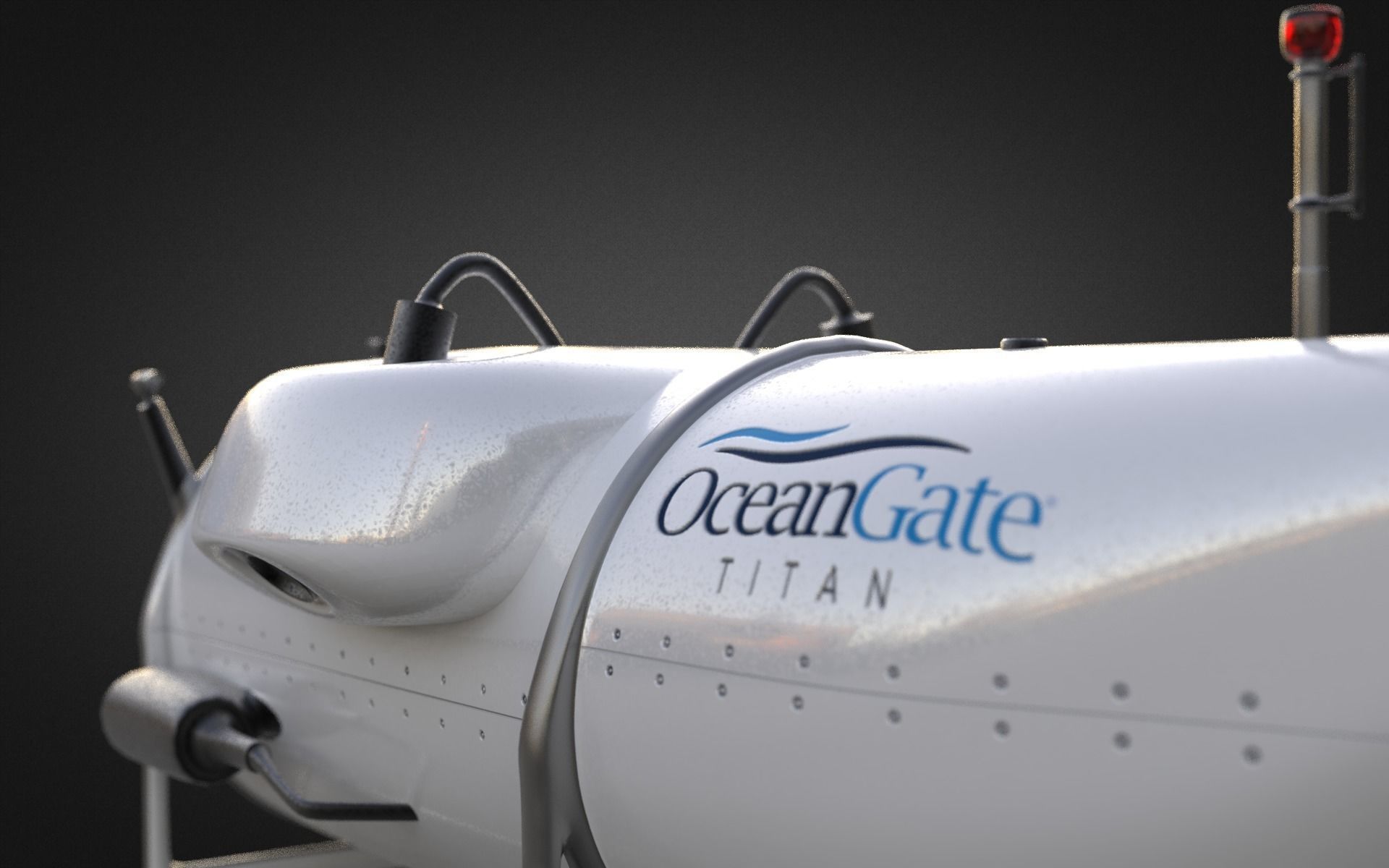 Titan Ocean Gate 3D Model free 3D model | CGTrader