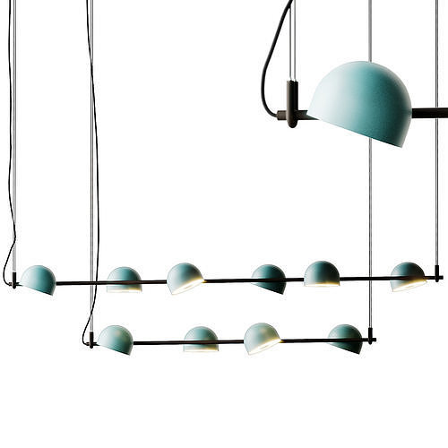 BOWEE LINEAR PENDANT from Werner Aisslinger 3D model | CGTrader