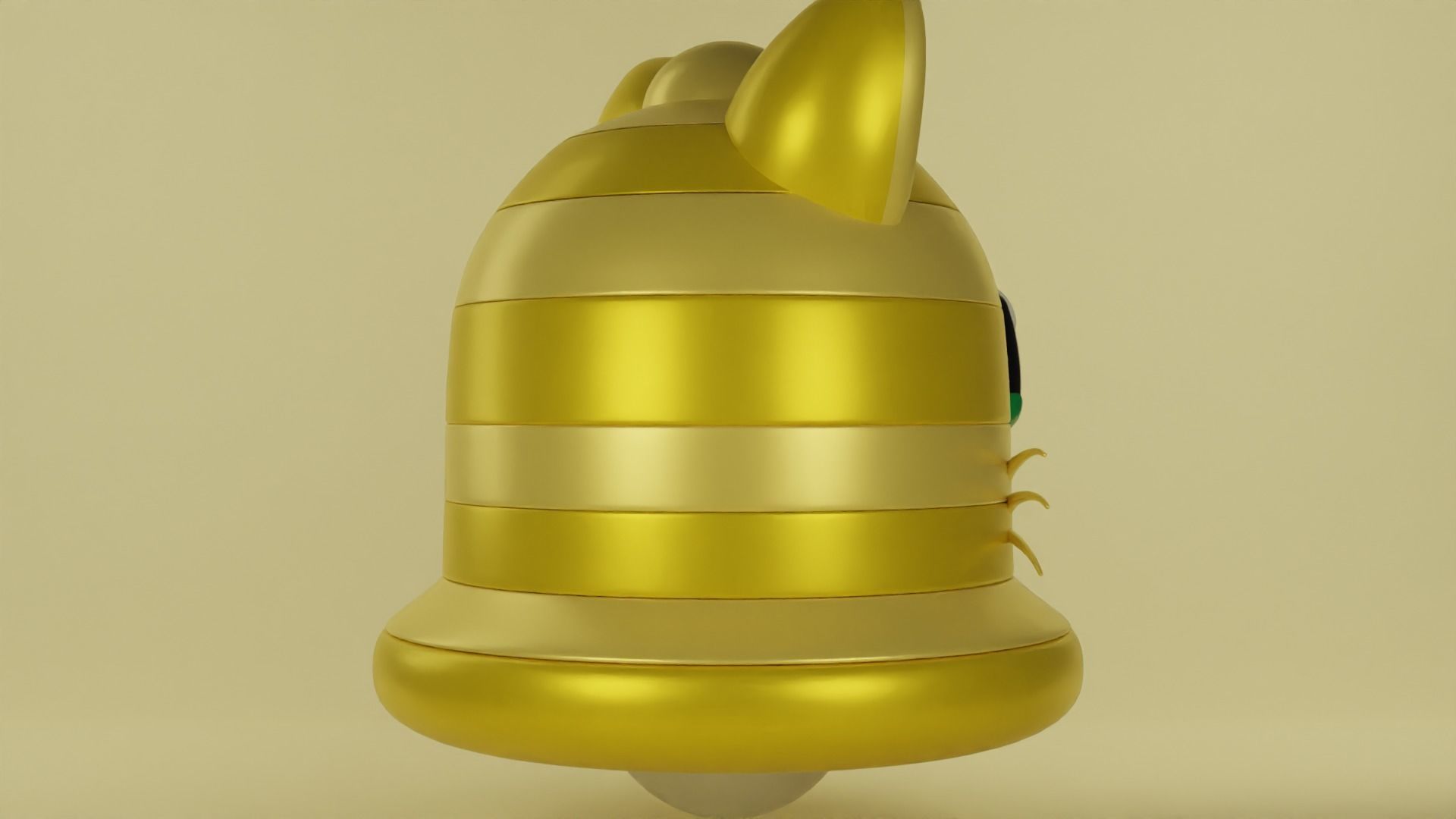 Giga Bell Mario 3D model | CGTrader
