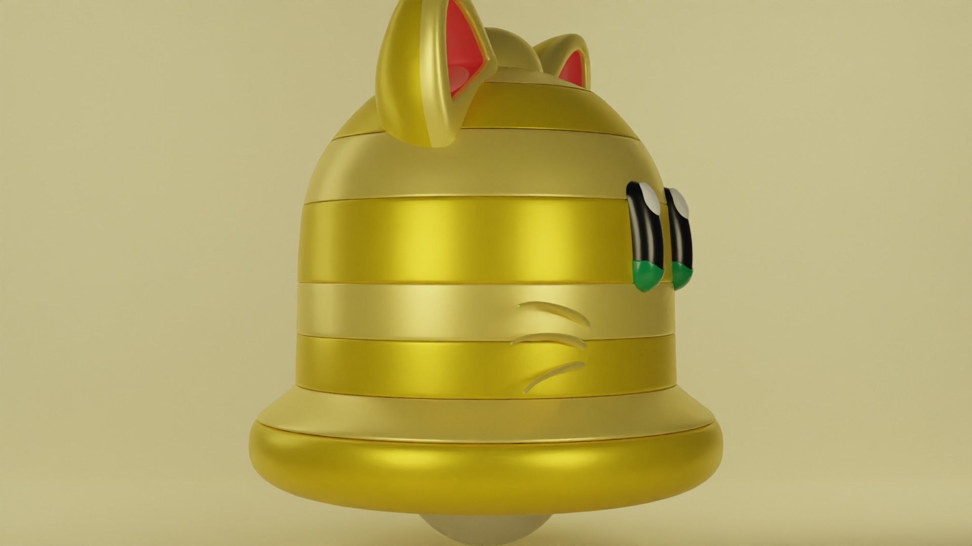 Giga Bell Mario 3D model | CGTrader