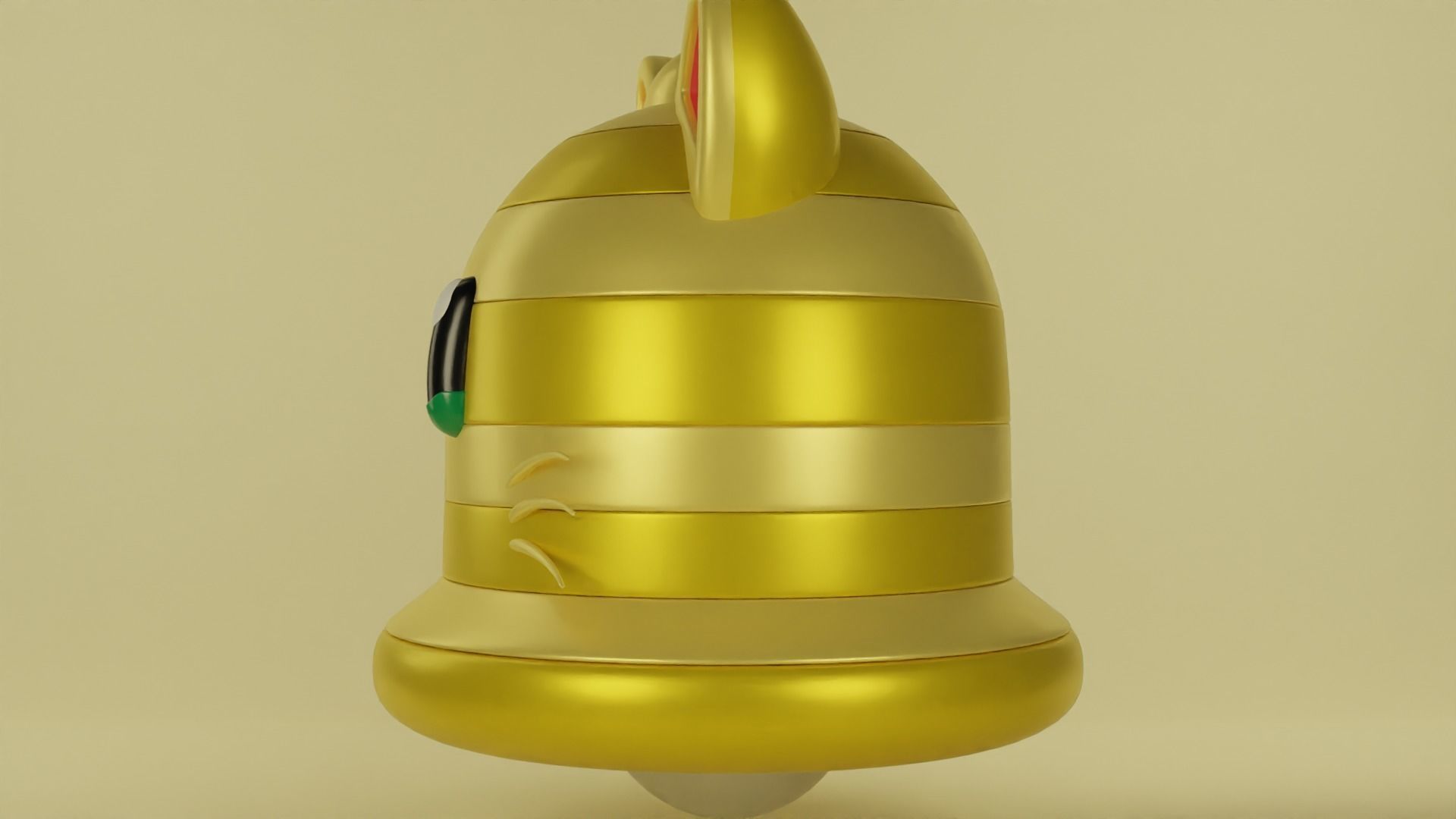Giga Bell Mario 3D model | CGTrader