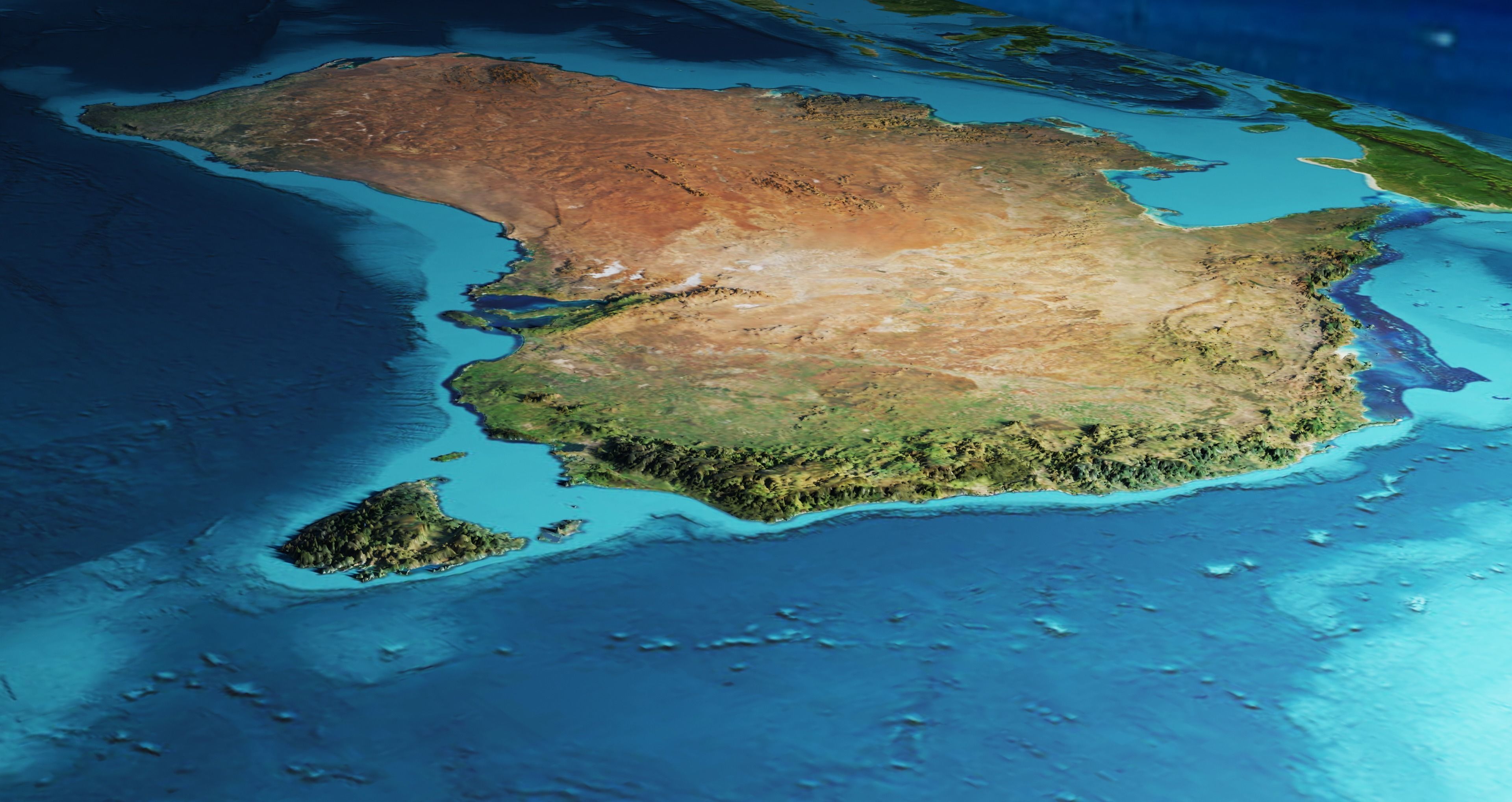 Australia Terrain 3D model | CGTrader