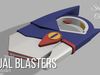 Mario X Rabbids Dual Blaster 3D model 3D printable | CGTrader