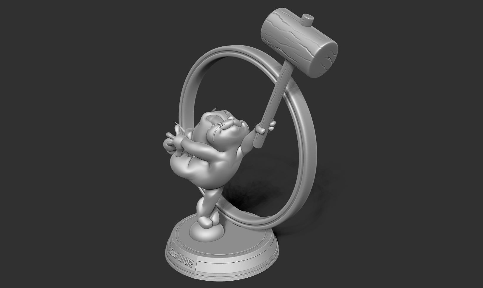 Jerry Mouse 3D model 3D printable | CGTrader