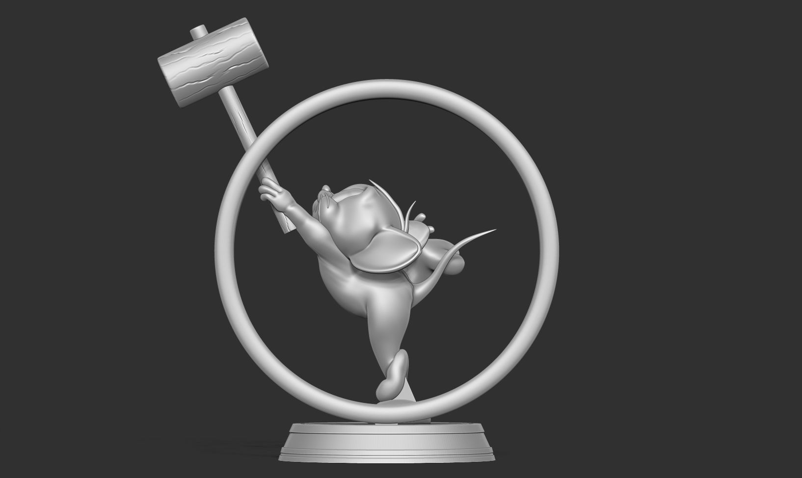 Jerry Mouse 3D model 3D printable | CGTrader