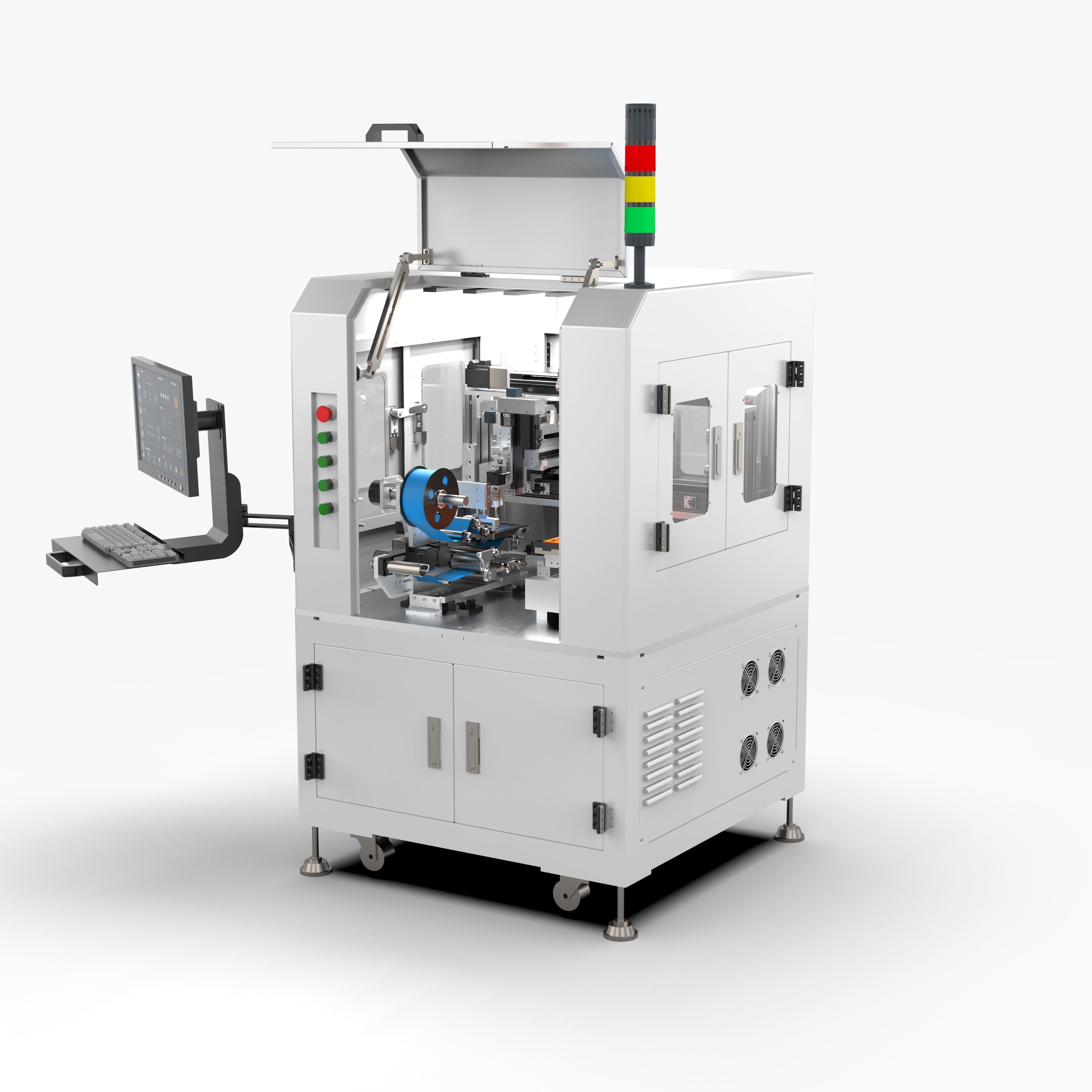 Automatic Peeling Film Machine 3D model | CGTrader