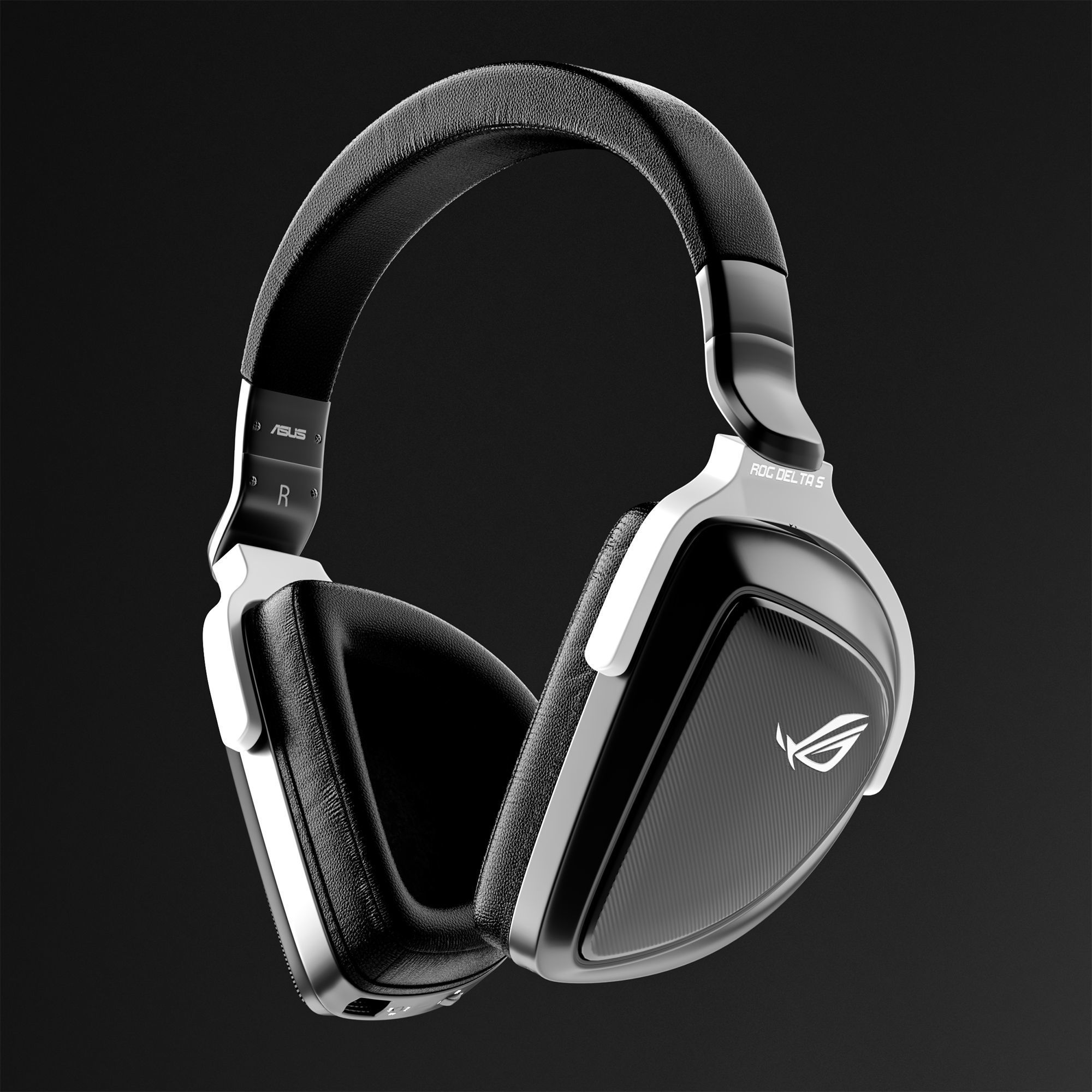 Asus ROG Delta S Headphone Decorative Set 3D Model 3D model | CGTrader