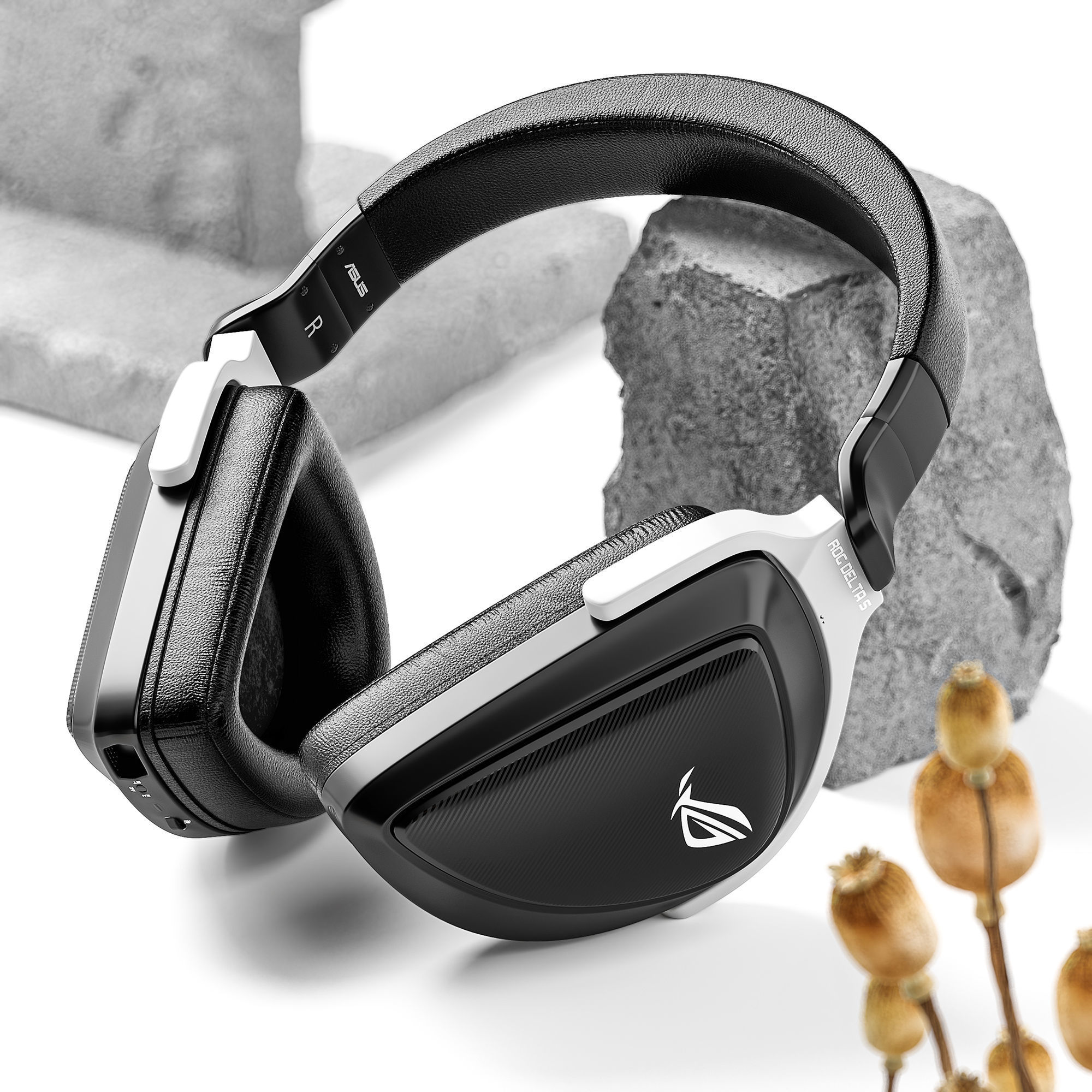 Asus ROG Delta S Headphone Decorative Set 3D Model 3D model | CGTrader