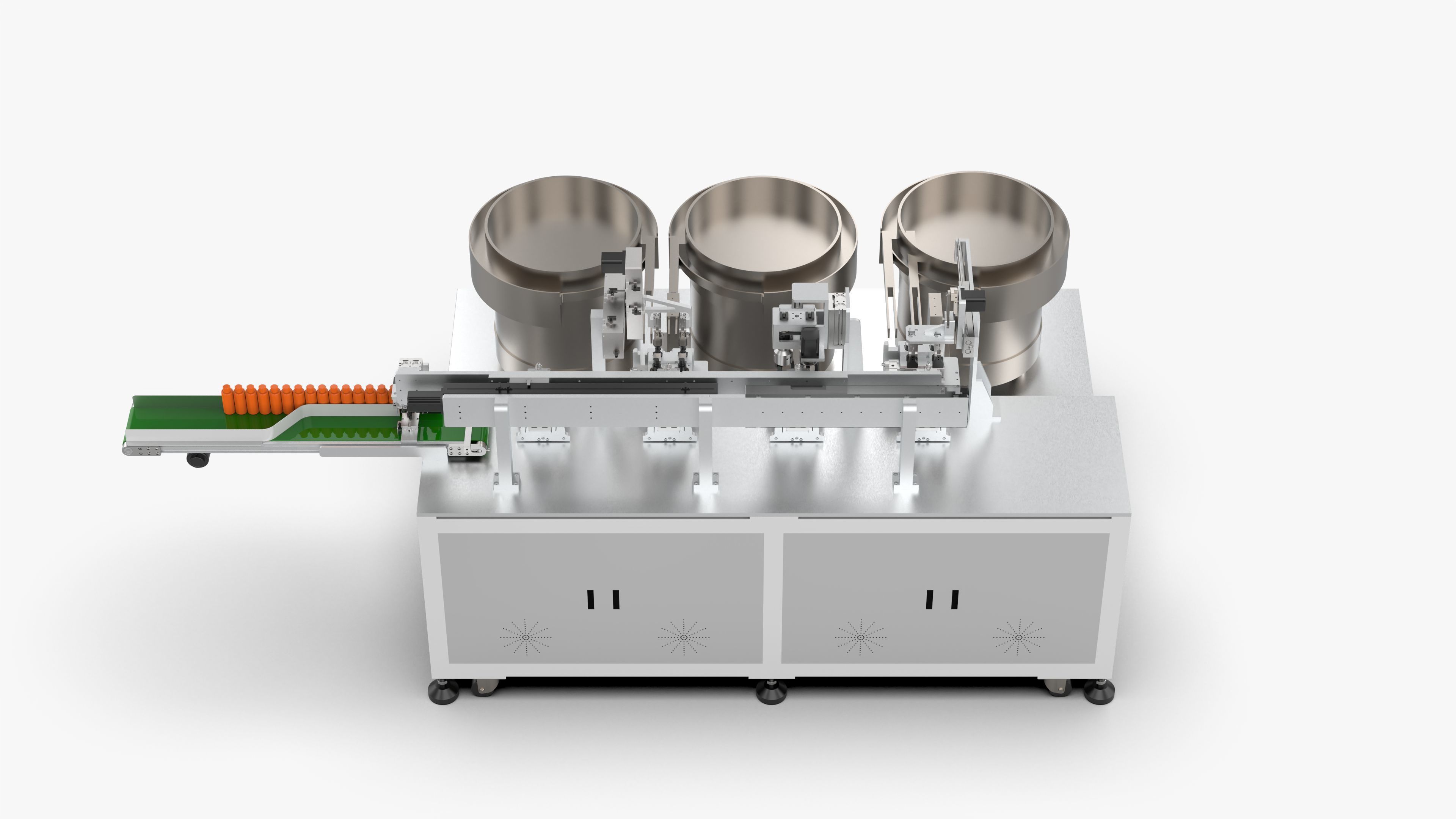 Automatic Perfume Bottle Cap Assembly Machine 3D model | CGTrader