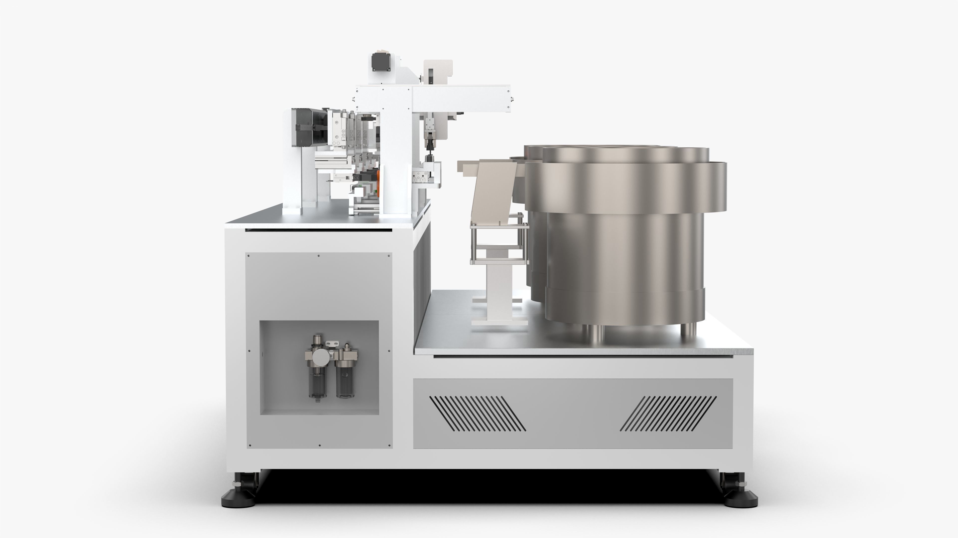 Automatic Perfume Bottle Cap Assembly Machine 3D model | CGTrader