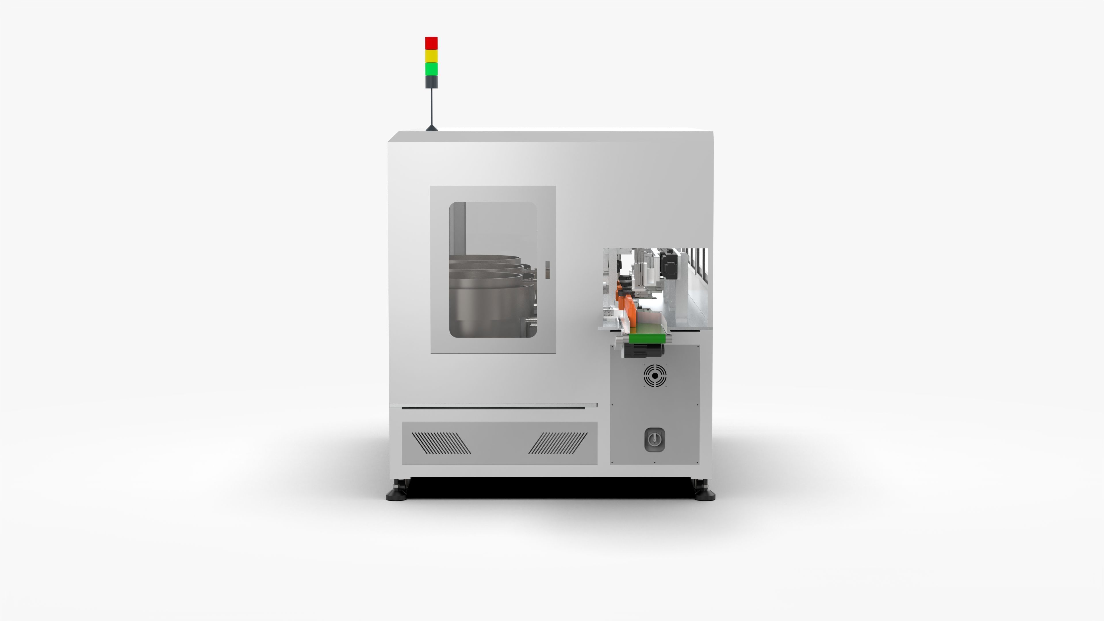 Automatic Perfume Bottle Cap Assembly Machine 3D model | CGTrader