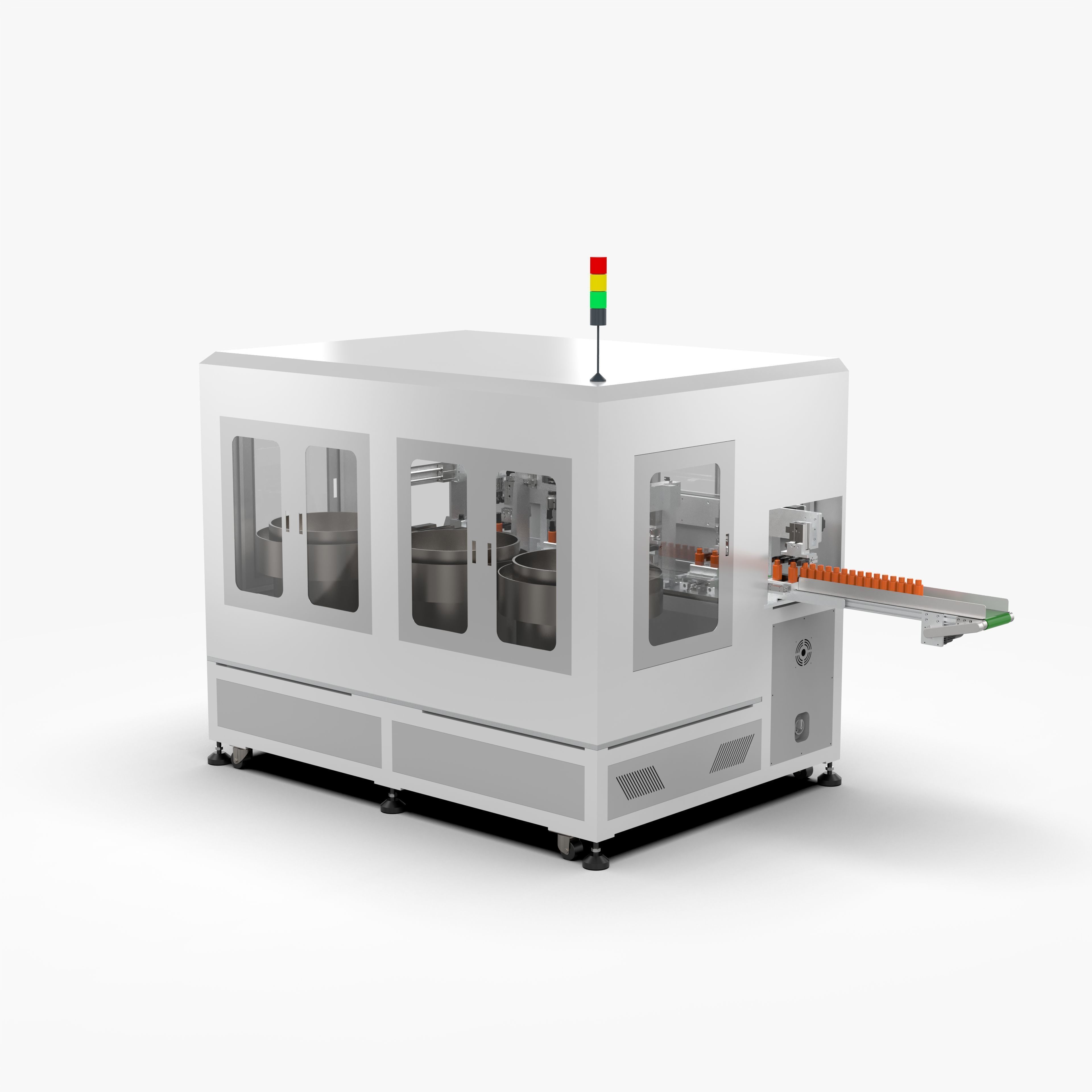Automatic Perfume Bottle Cap Assembly Machine 3D model | CGTrader