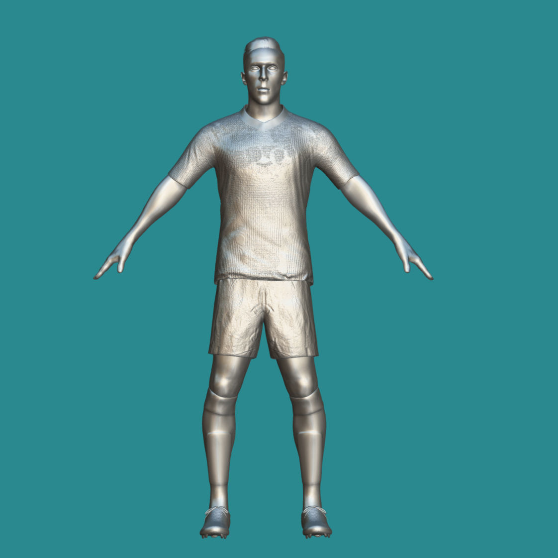 T-P Rigged Hassan Al-Haidos Al-Sadd 3D model animated rigged | CGTrader