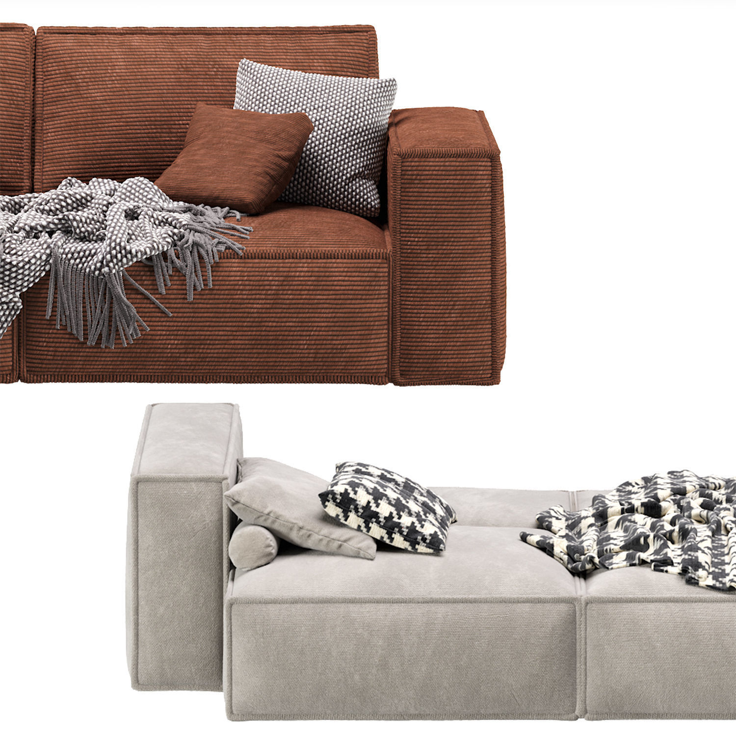 Modular Sofa Eten 4 Gene 3D model | CGTrader