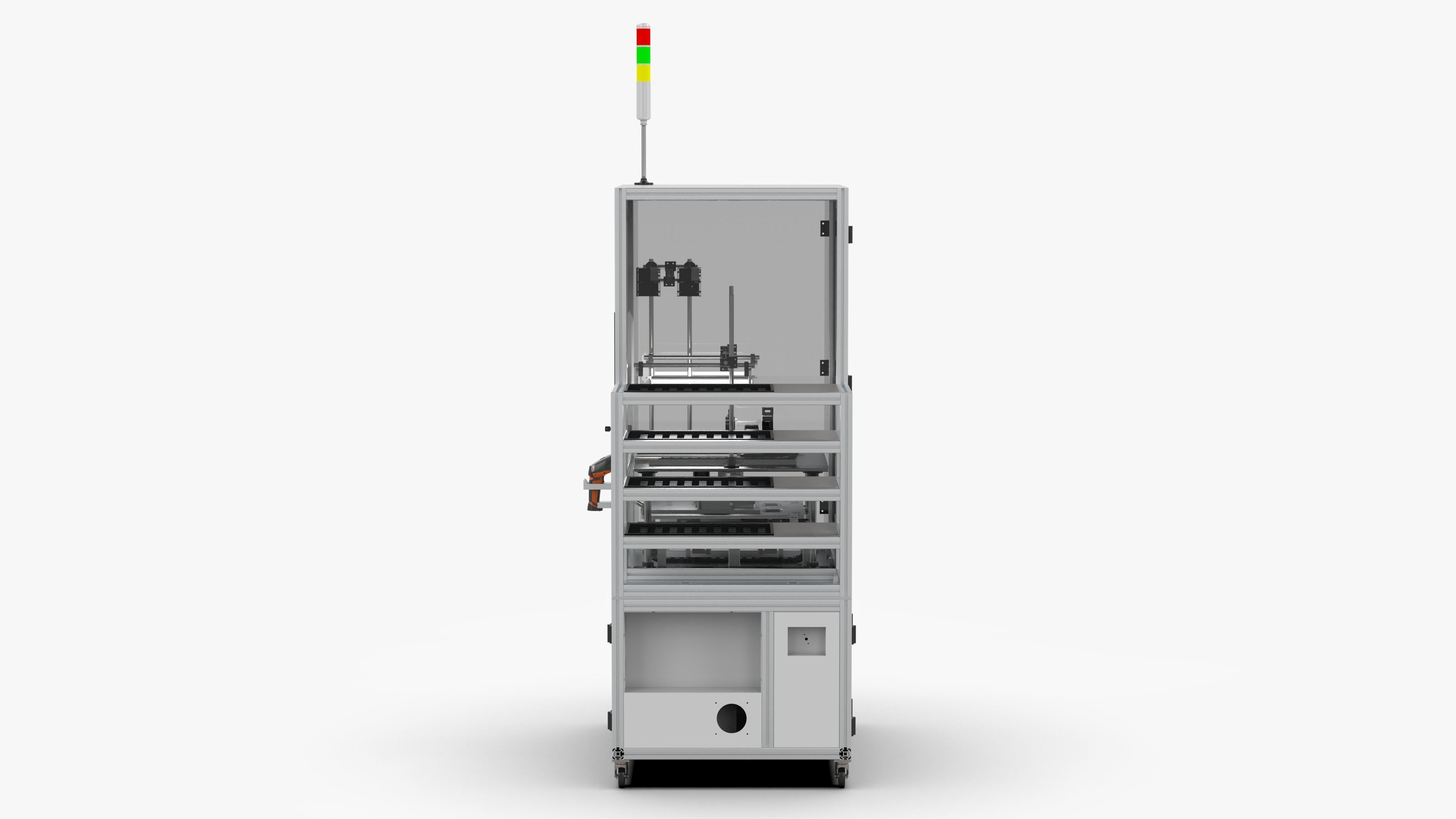 Automatic Electronic Product Visual Inspection Machine 3D model | CGTrader