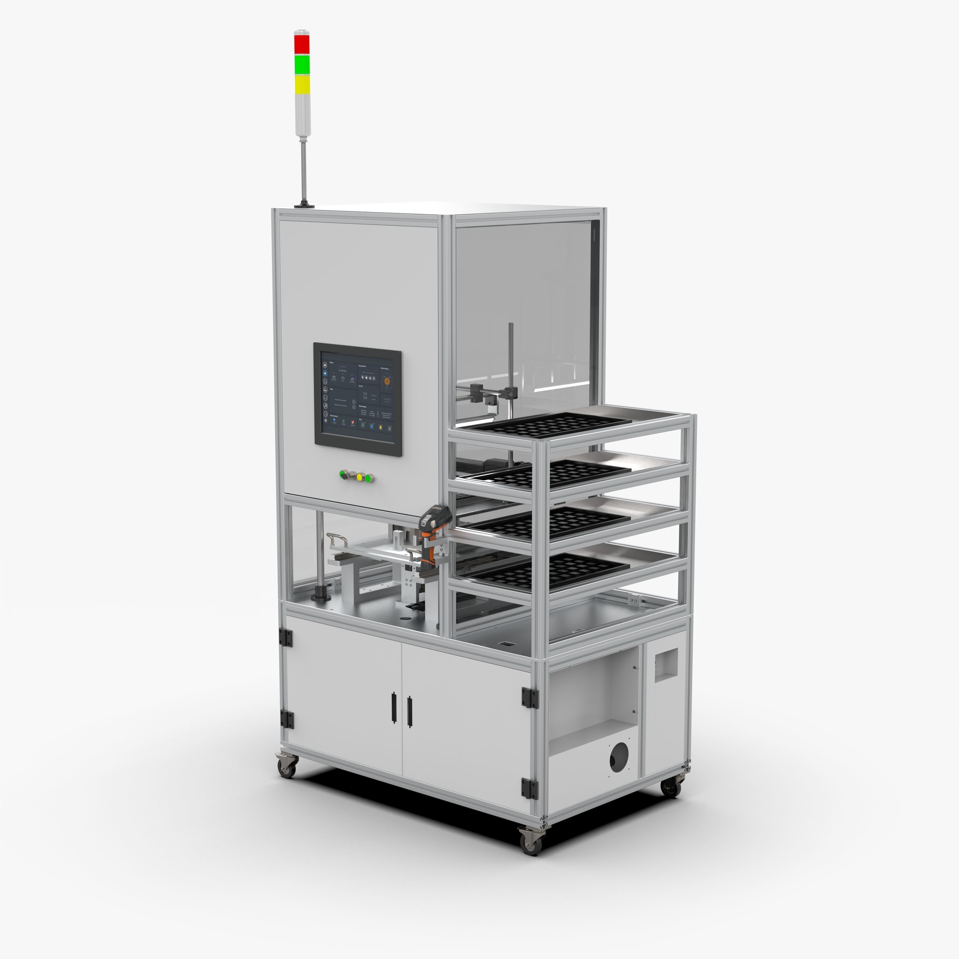 Automatic Electronic Product Visual Inspection Machine 3D model | CGTrader
