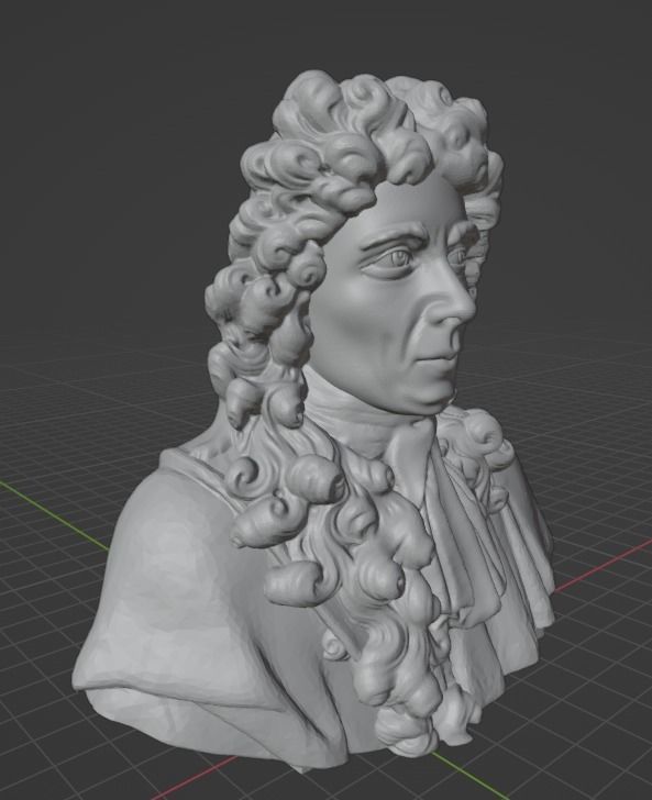 Robert Boyle 3D model 3D printable | CGTrader