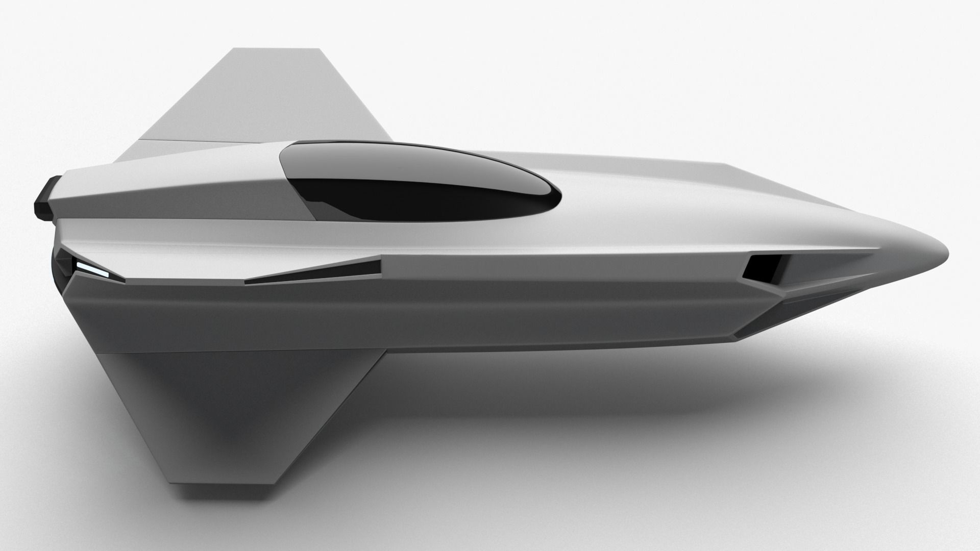 Racing Spaceship Regulus 3D model | CGTrader