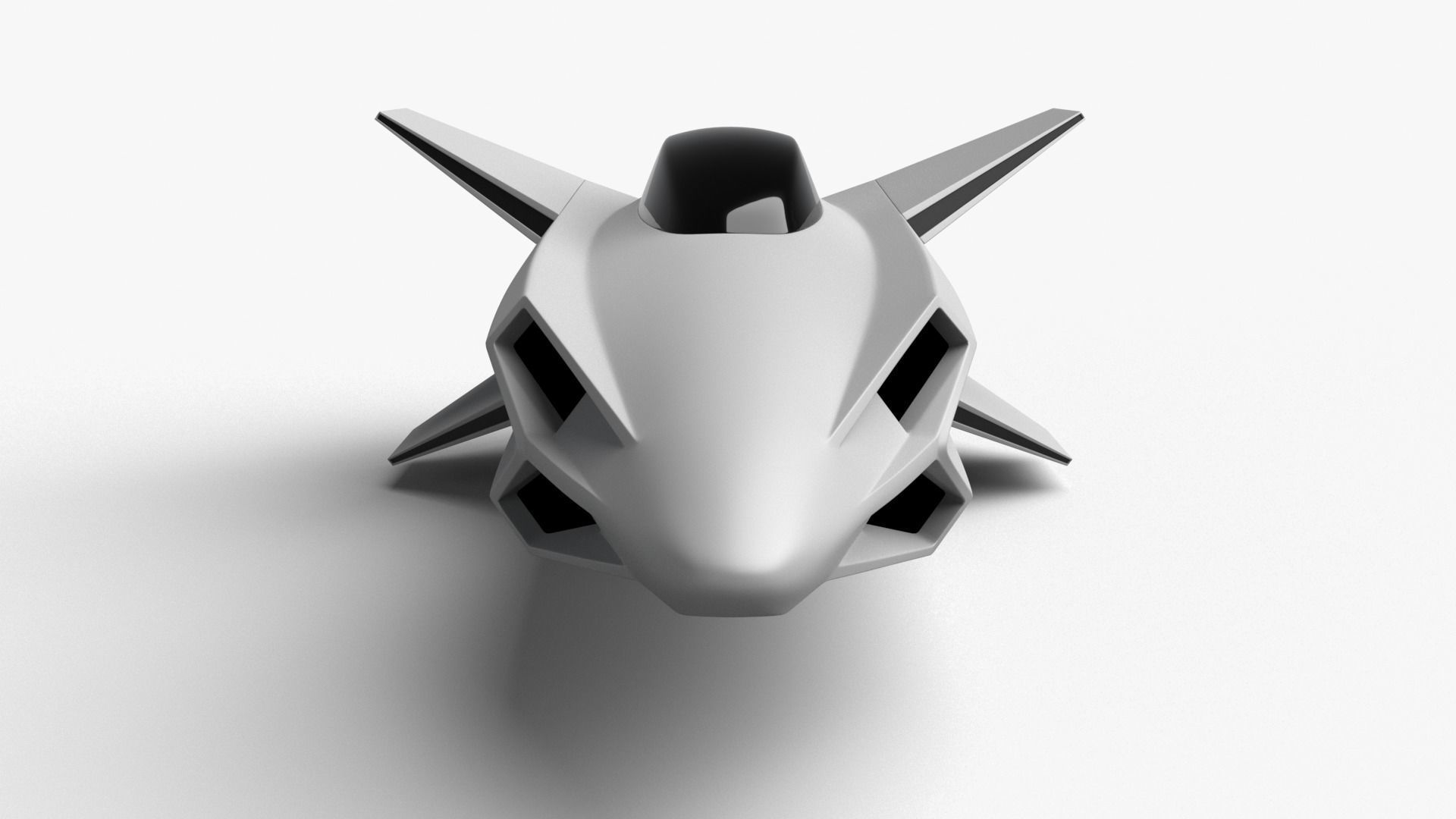 Racing Spaceship Regulus 3D model | CGTrader