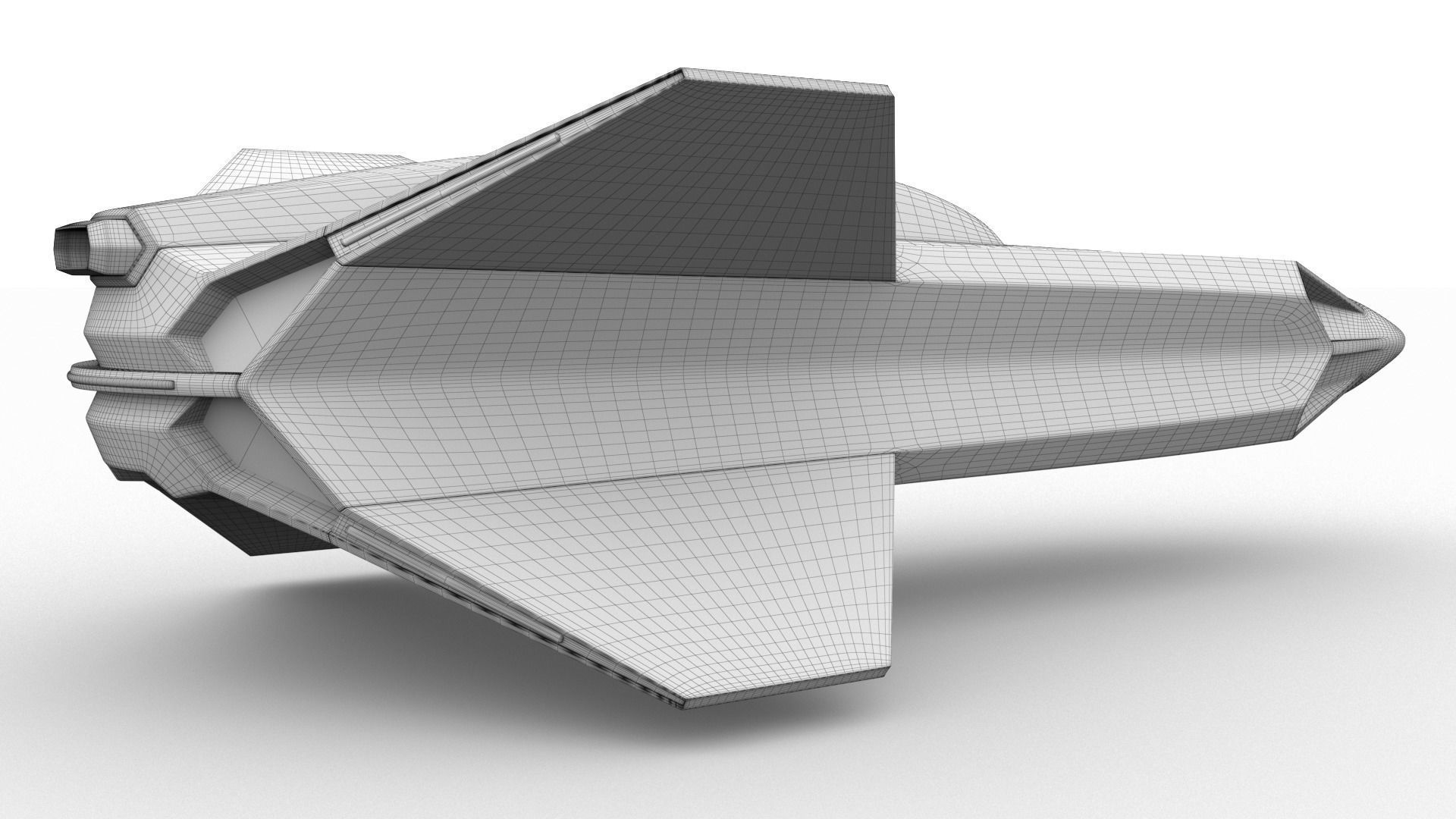 Racing Spaceship Regulus 3D model | CGTrader