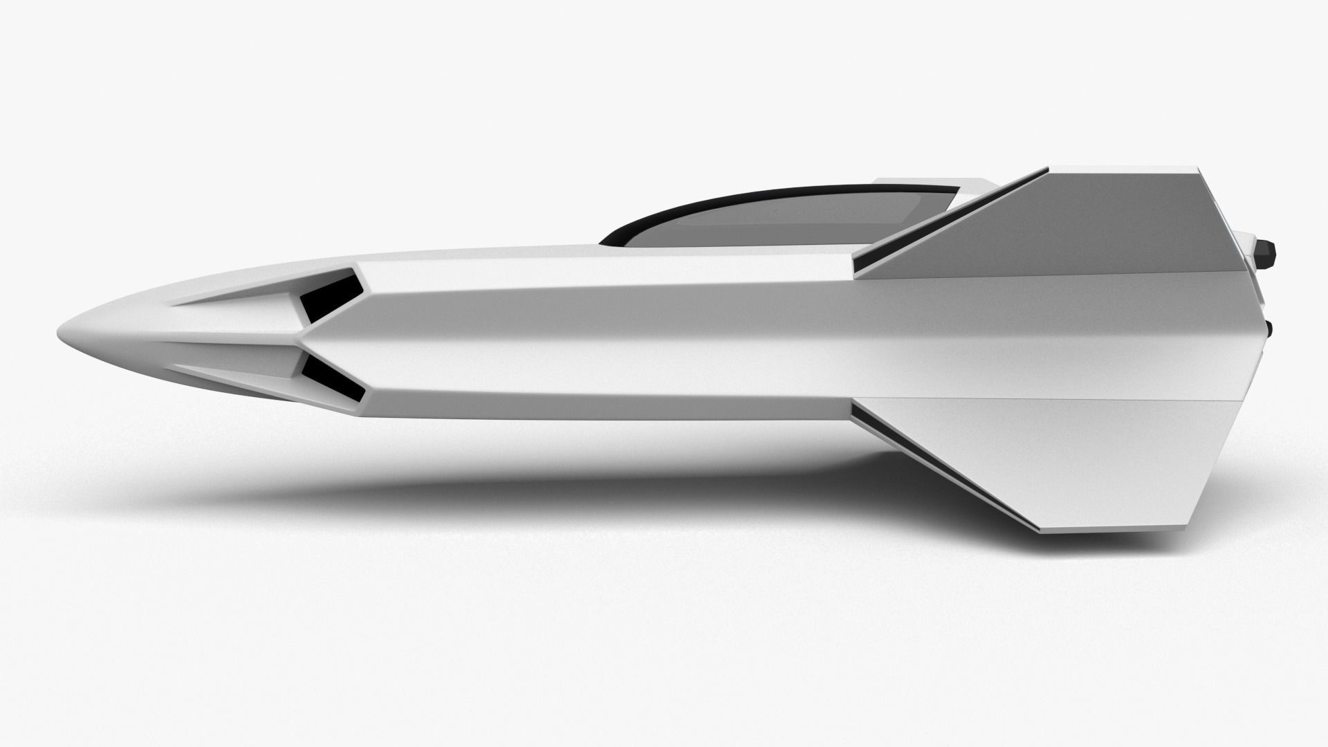 Racing Spaceship Regulus 3D model | CGTrader