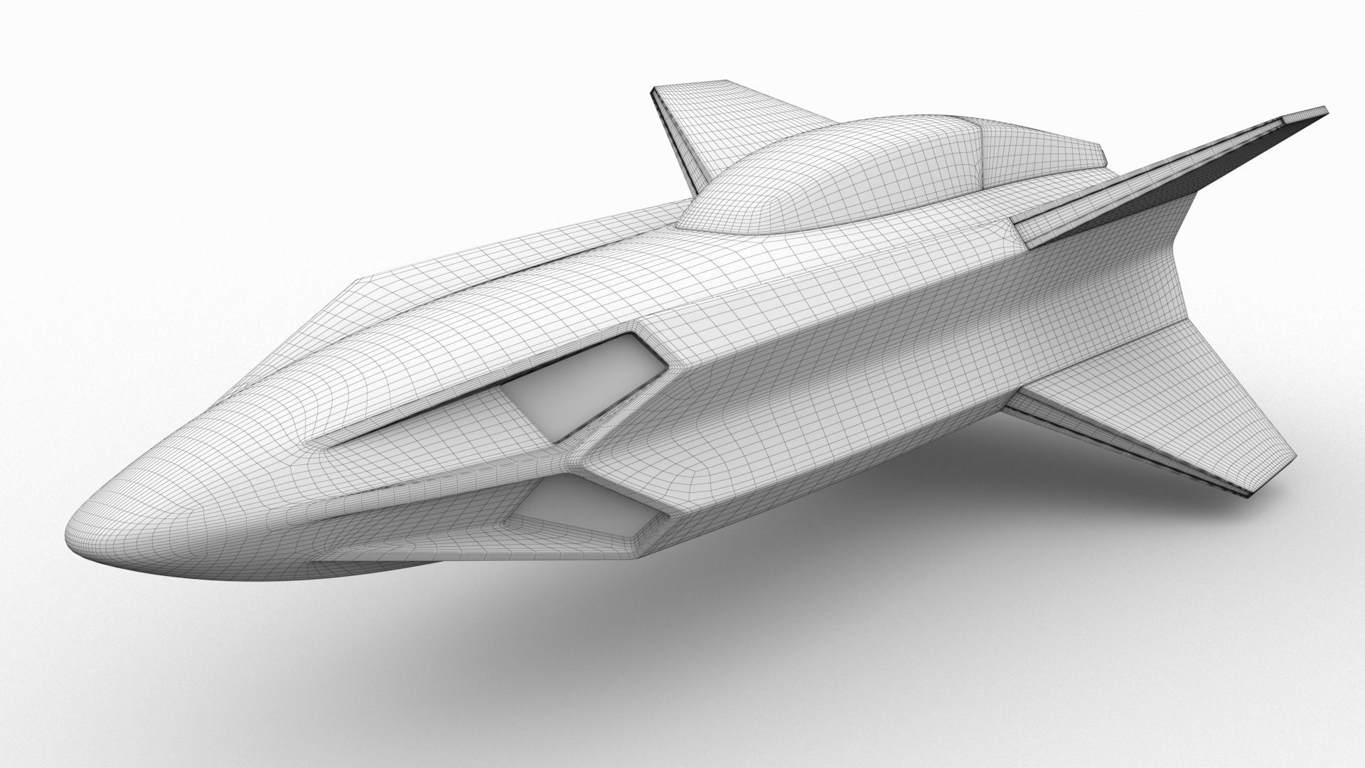 Racing Spaceship Regulus 3D model | CGTrader