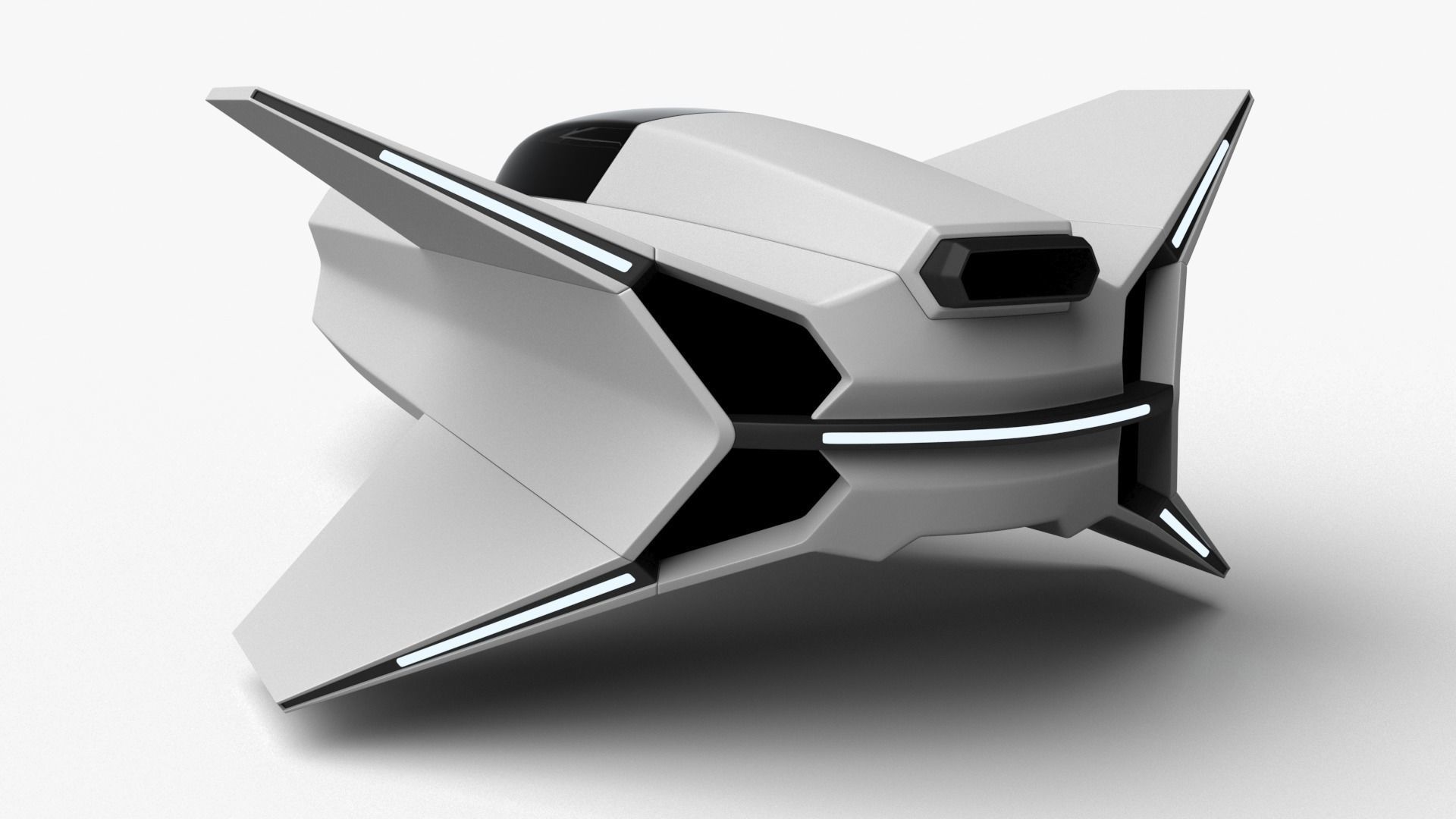 Racing Spaceship Regulus 3D model | CGTrader