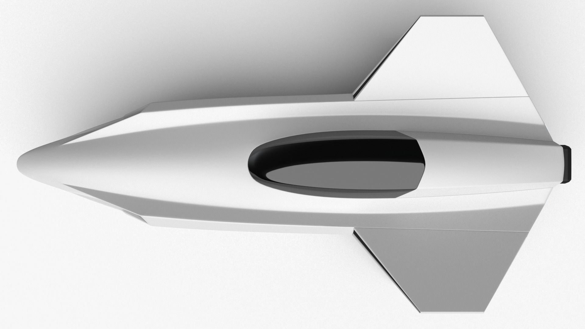Racing Spaceship Regulus 3D model | CGTrader