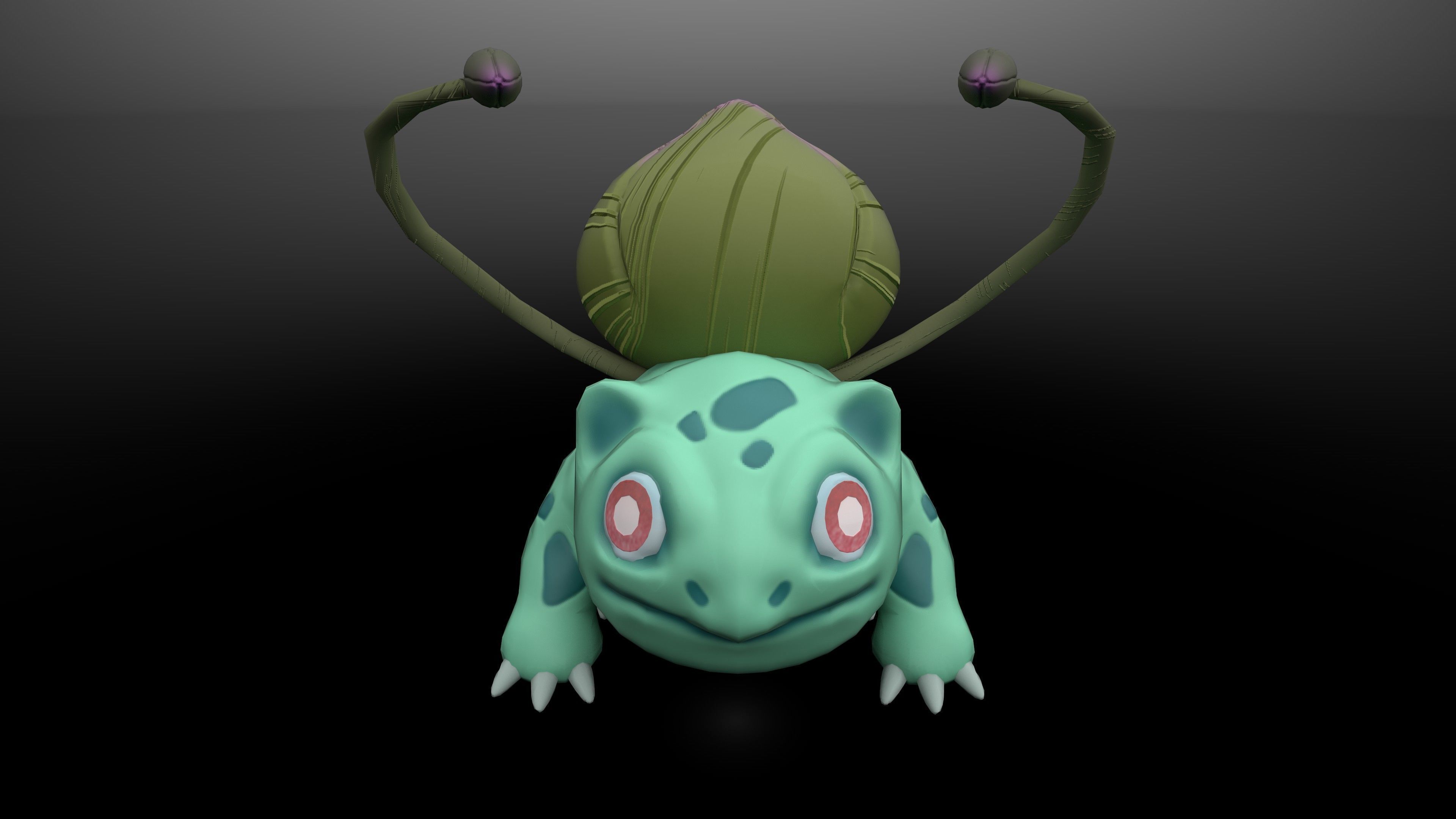 3D model Bulbasaur Pokemon Game character VR / AR / low-poly | CGTrader