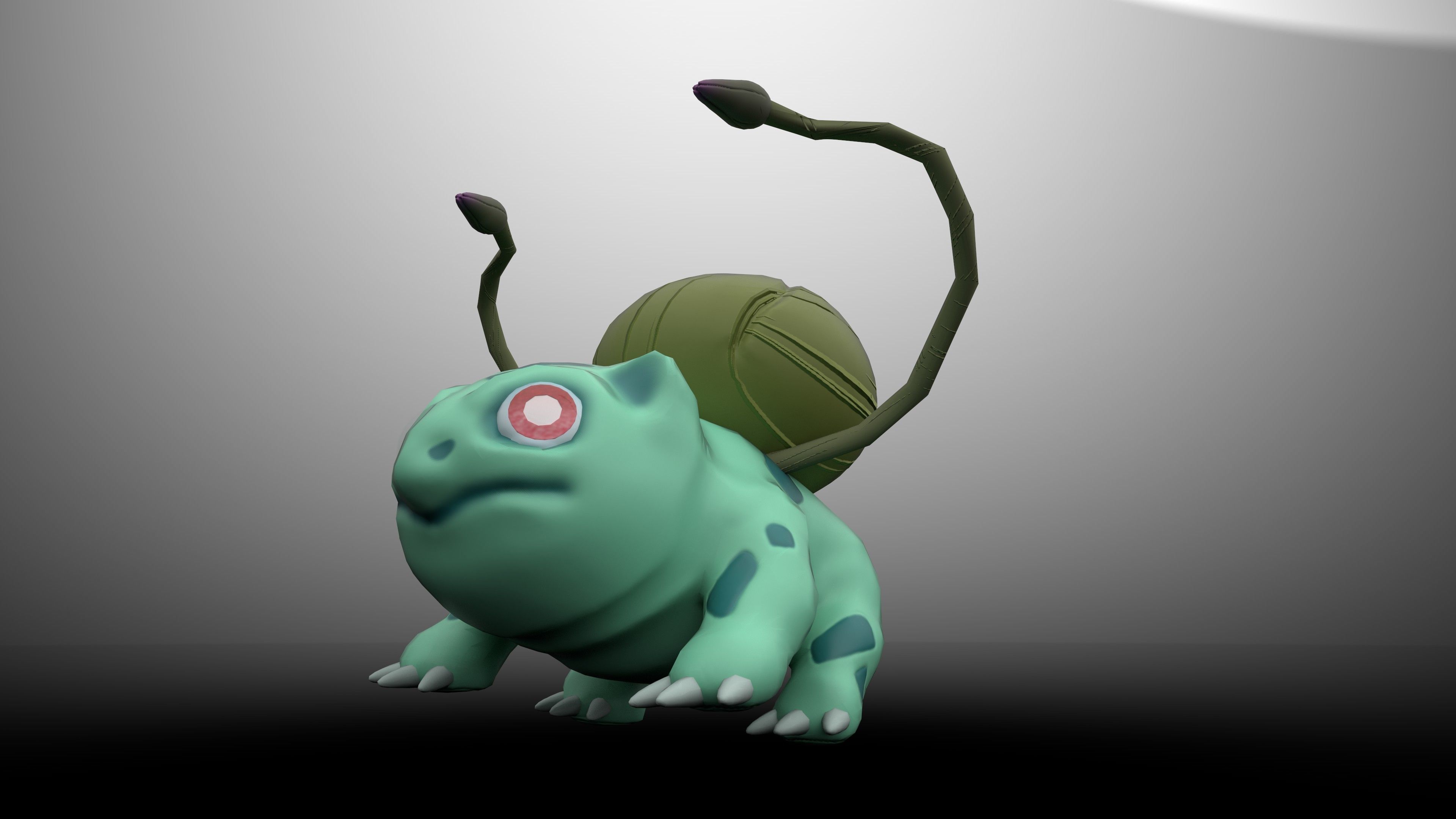 3D model Bulbasaur Pokemon Game character VR / AR / low-poly | CGTrader
