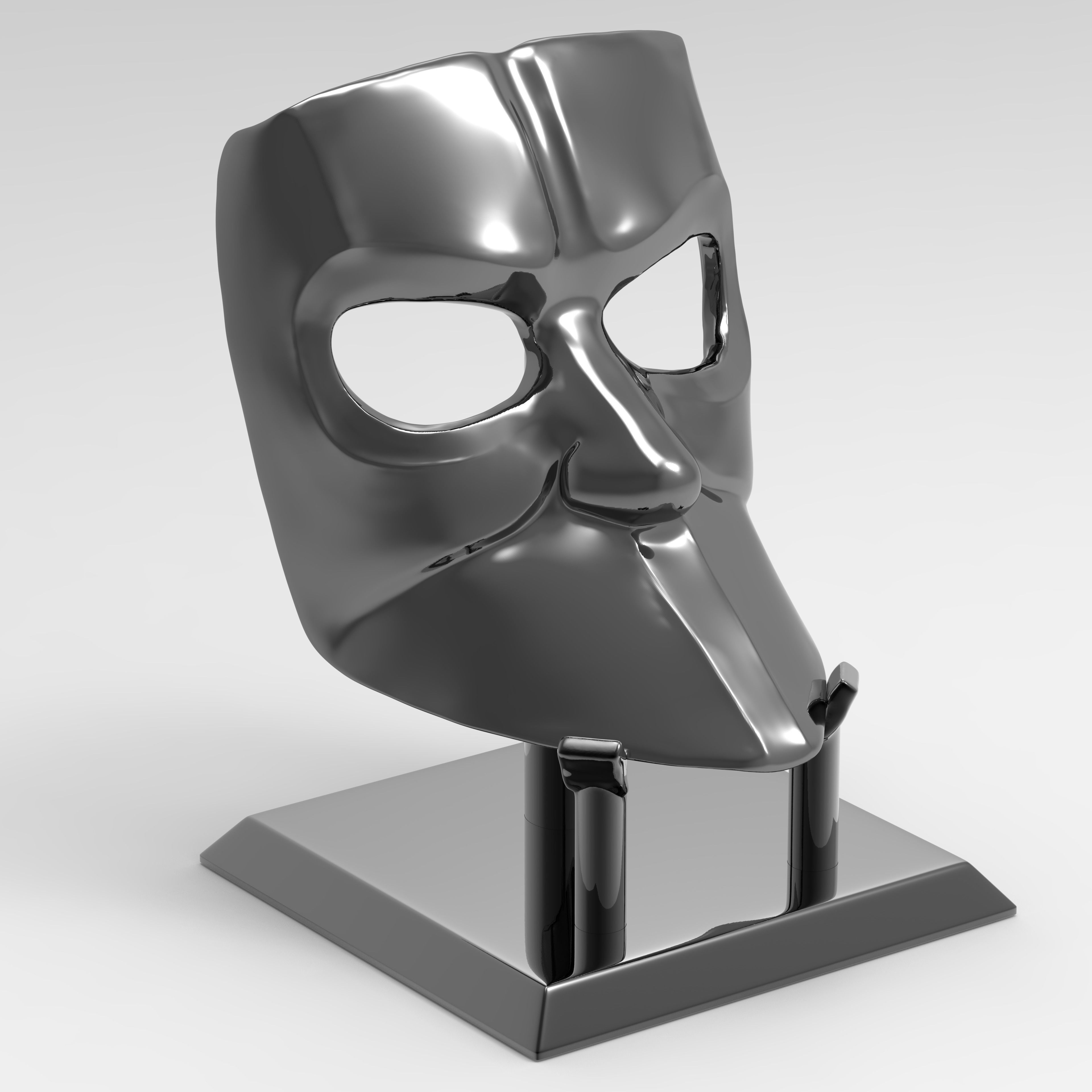 Bauta Mask 3D model 3D printable | CGTrader
