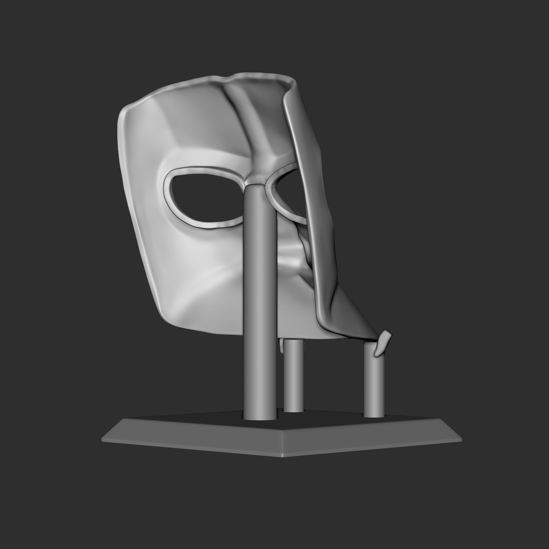 Bauta Mask 3D model 3D printable | CGTrader