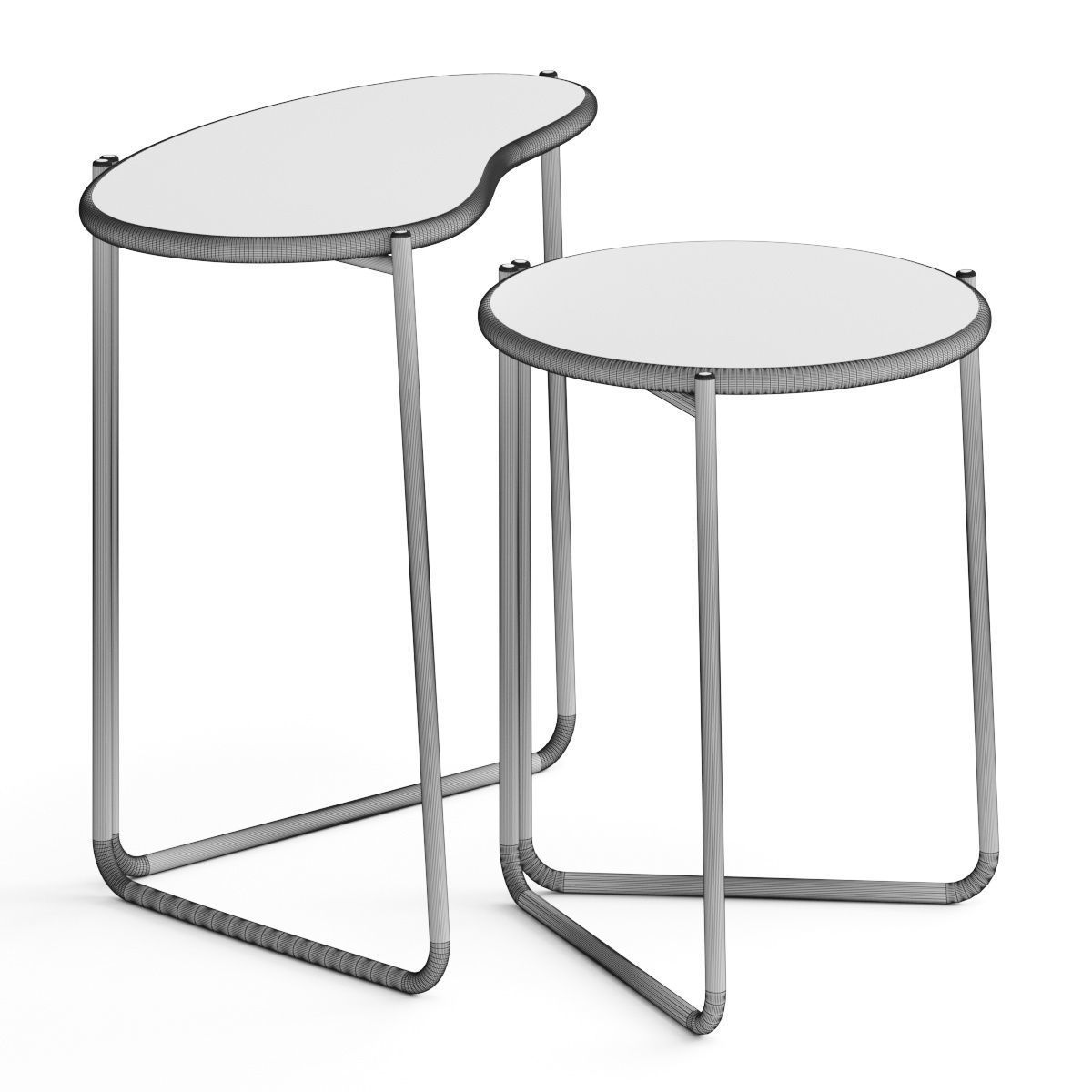 Article Sentas Side Tables 3D model | CGTrader