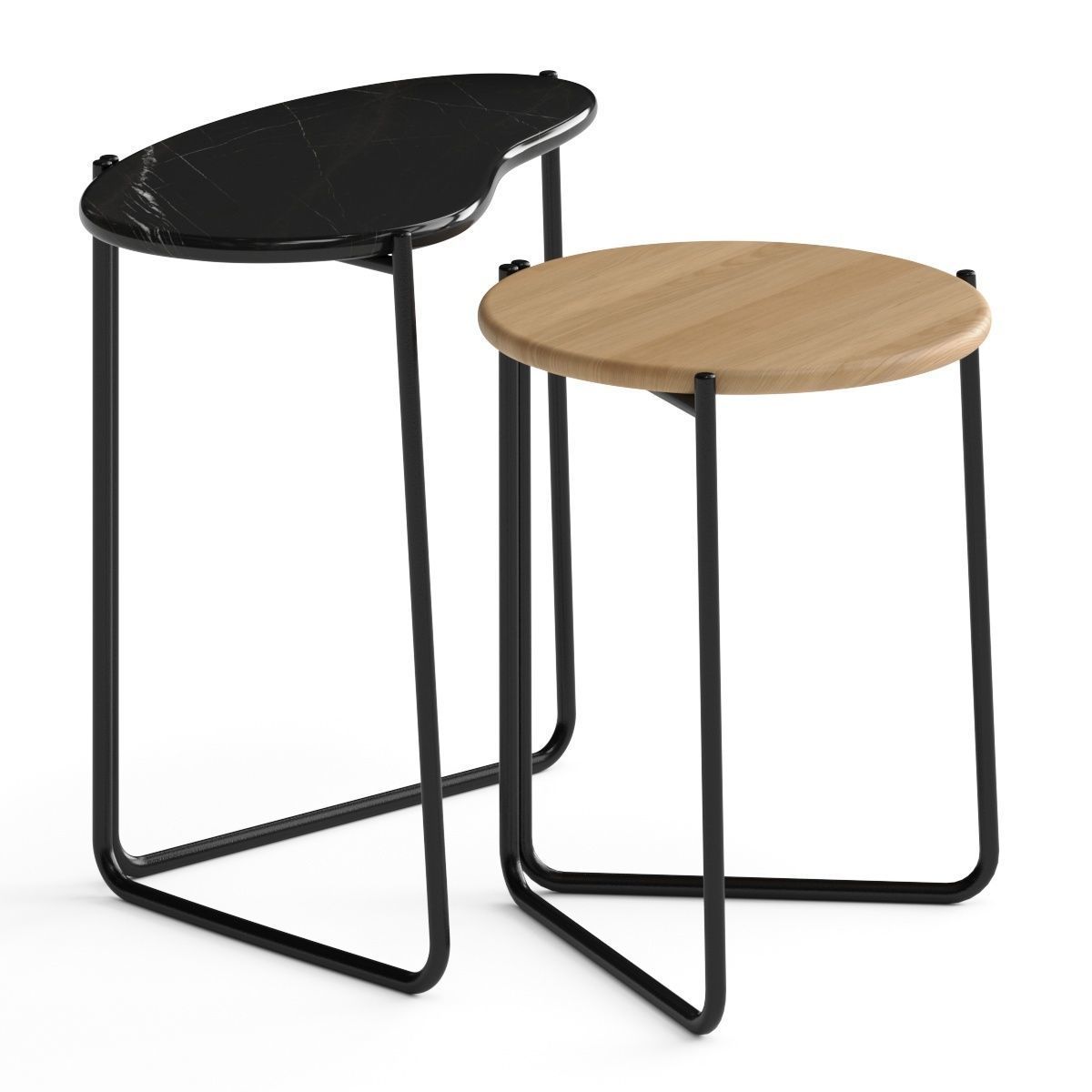 Article Sentas Side Tables 3D model | CGTrader