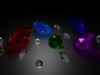 Beautiful diamonds free VR / AR / low-poly 3D model | CGTrader