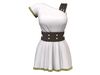 3D model Female Gladiator Roman Mini Toga Dress VR / AR / low-poly ...