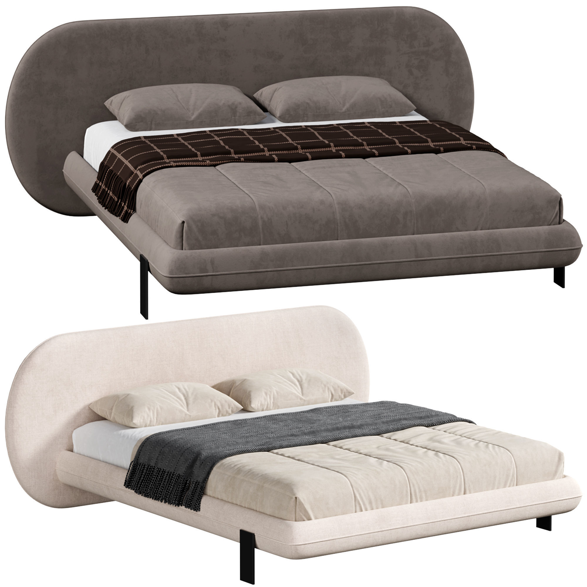 WABI BED by stels 3D model | CGTrader