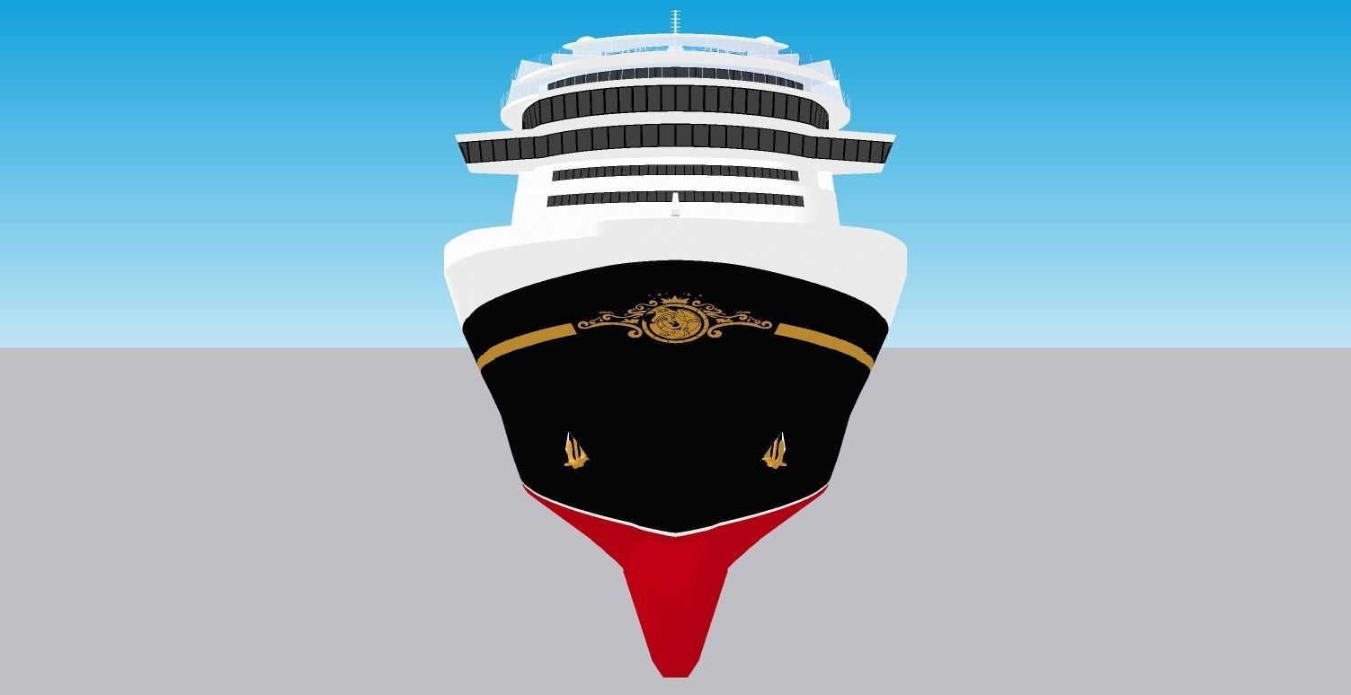 DISNEY WISH 3D model rigged | CGTrader