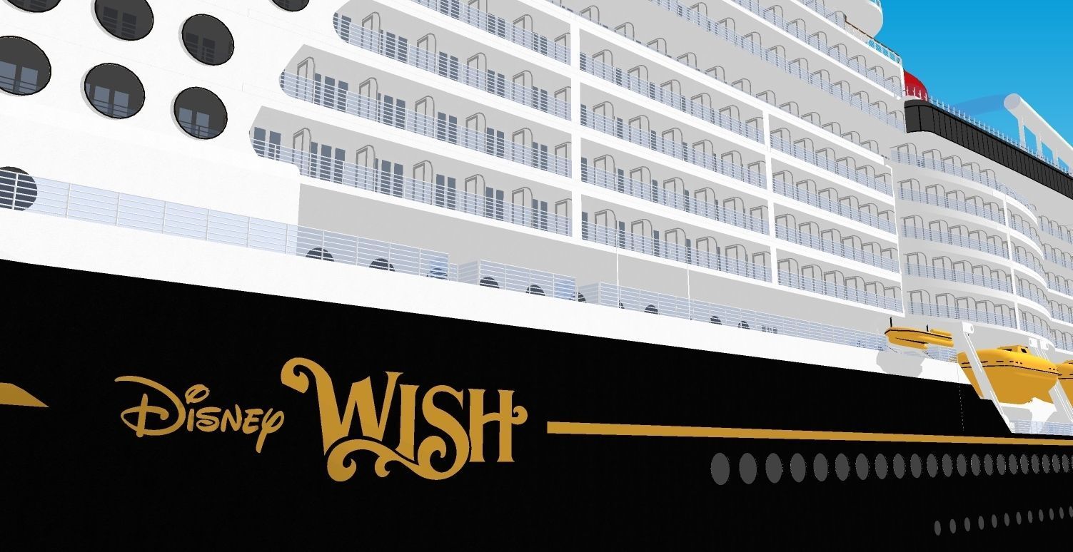 DISNEY WISH 3D model rigged | CGTrader