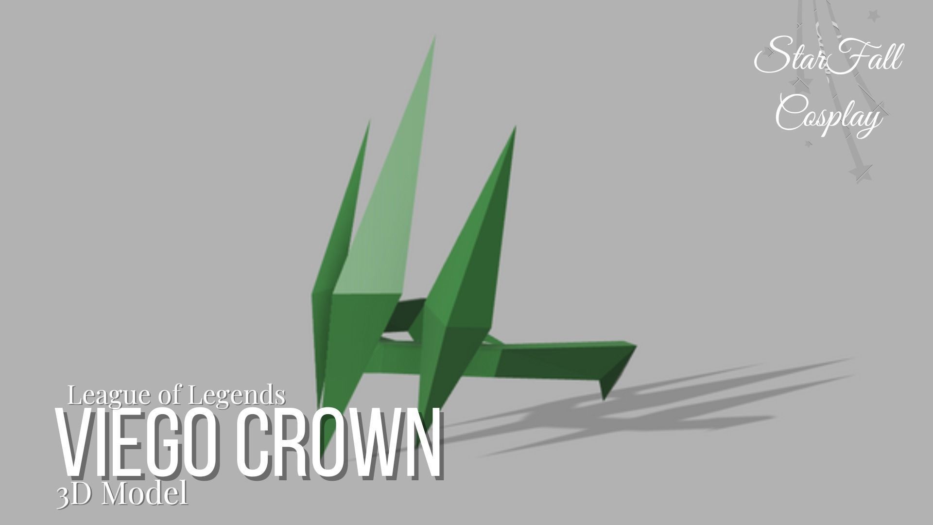 Viego Crown - League of Legends 3D model 3D printable | CGTrader