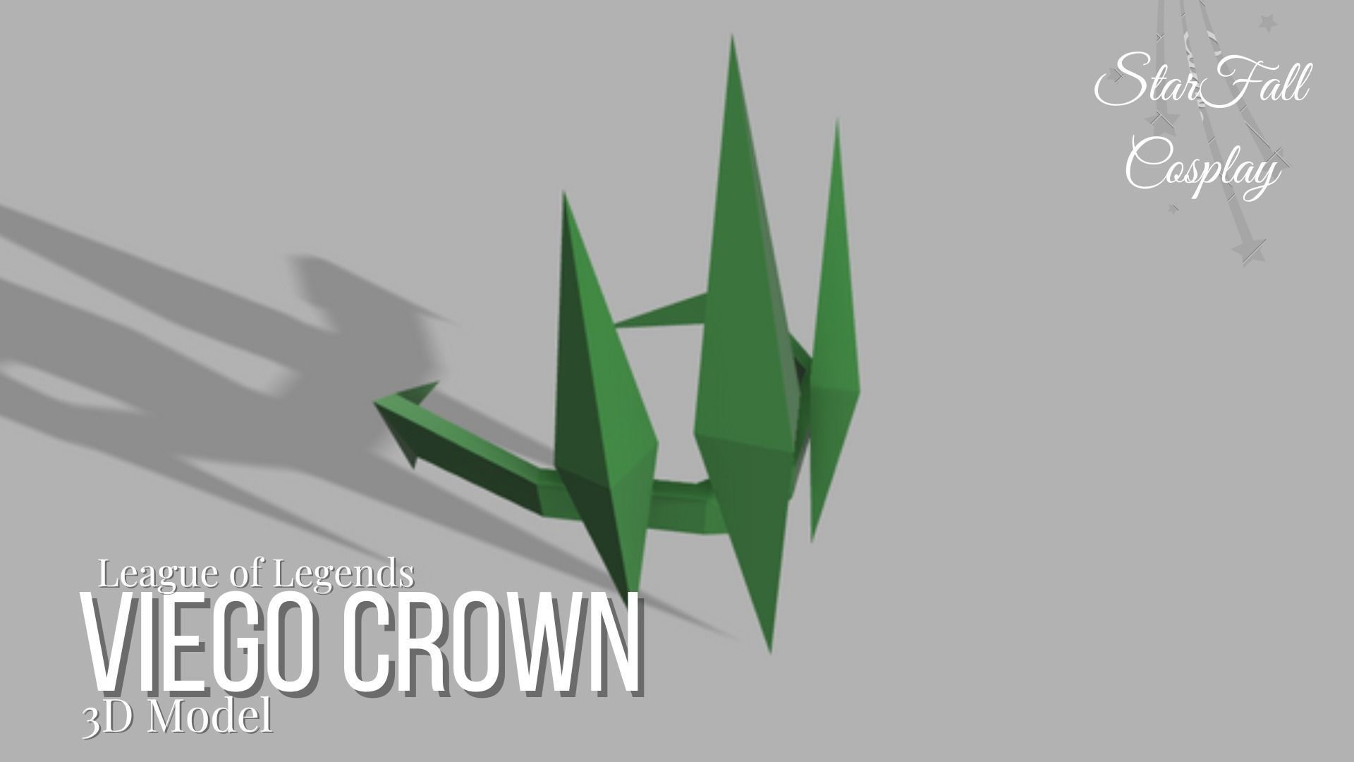 Viego Crown - League of Legends 3D model 3D printable | CGTrader