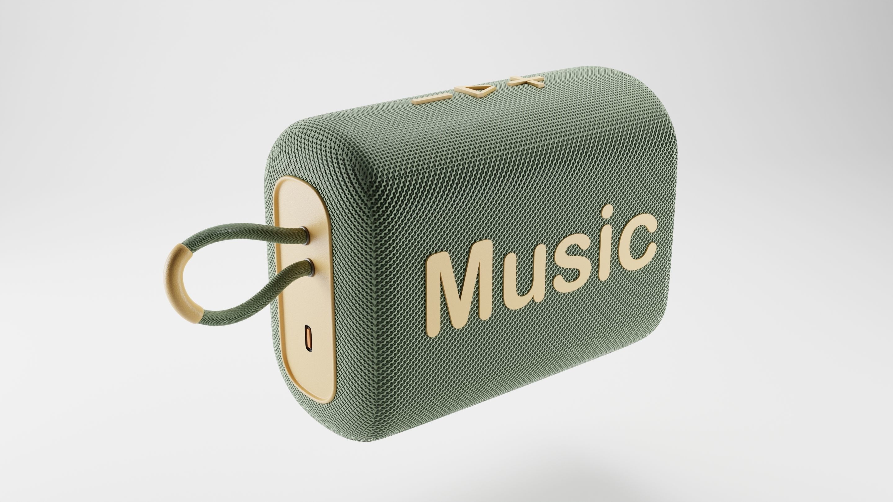 Speaker Bluetooth music player 3D model | CGTrader