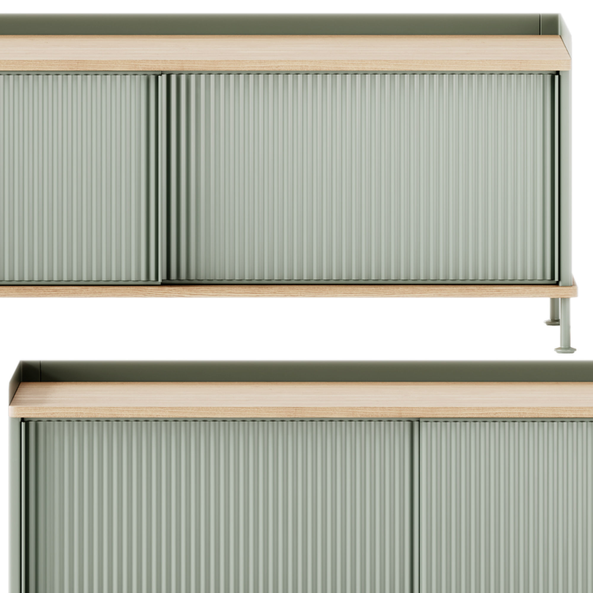 Muuto Enfold Sideboard Scandinavian Storage 3D model | CGTrader